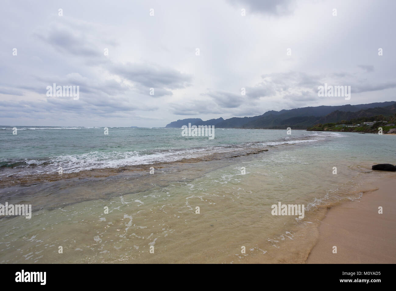 Oahu Hawaii Windward Side Beach Stock Photo - Alamy
