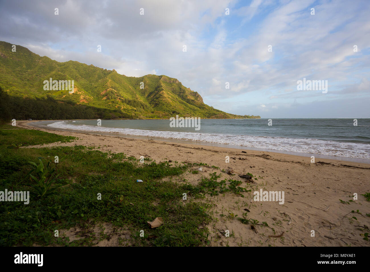 Oahu Hawaii Windward Side Beach Stock Photo - Alamy