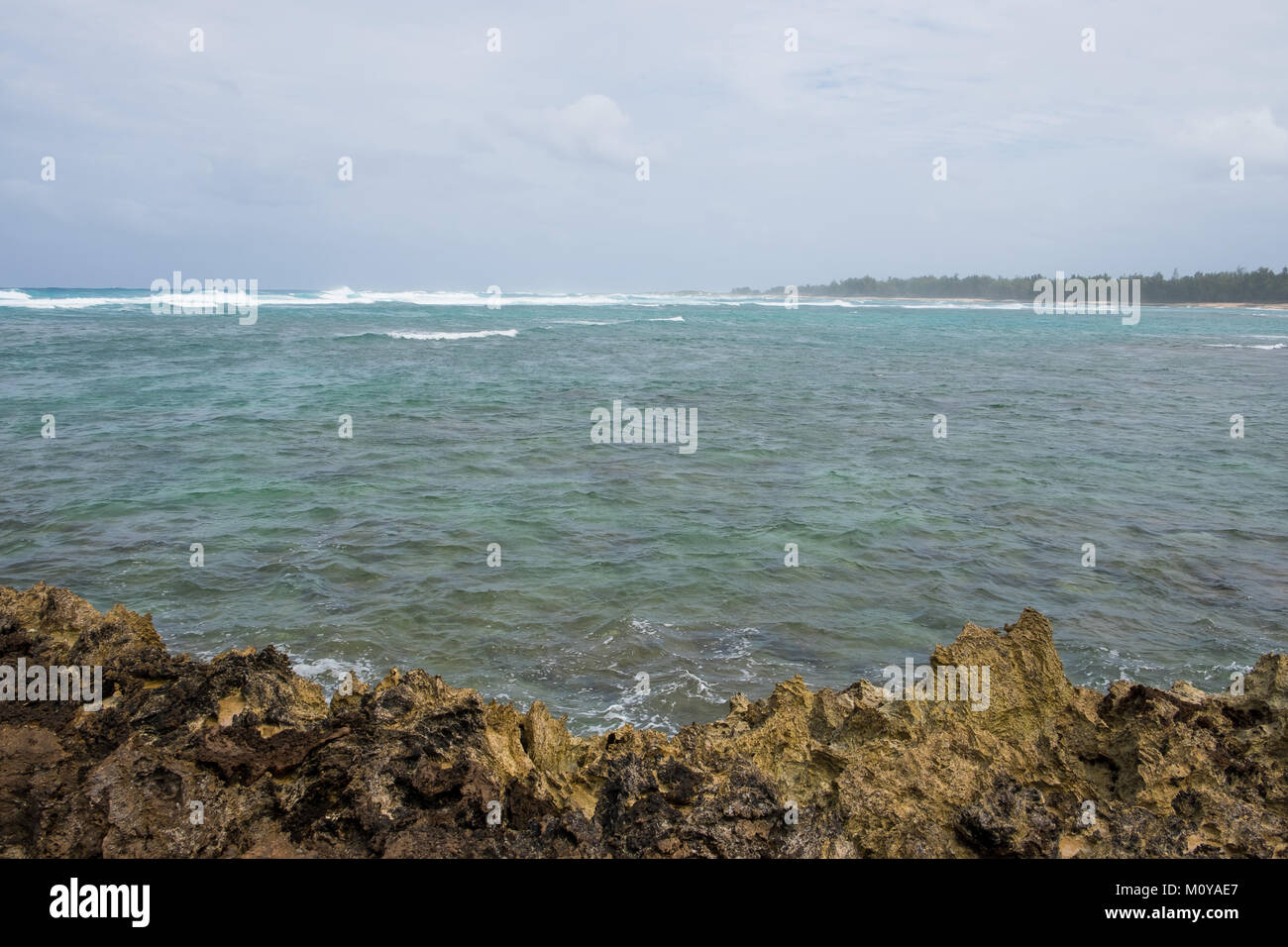 Turtle Bay Pacific Ocean Beach Stock Photo - Alamy