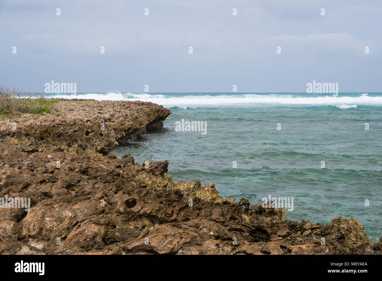 Turtle Bay Pacific Ocean Beach Stock Photo - Alamy