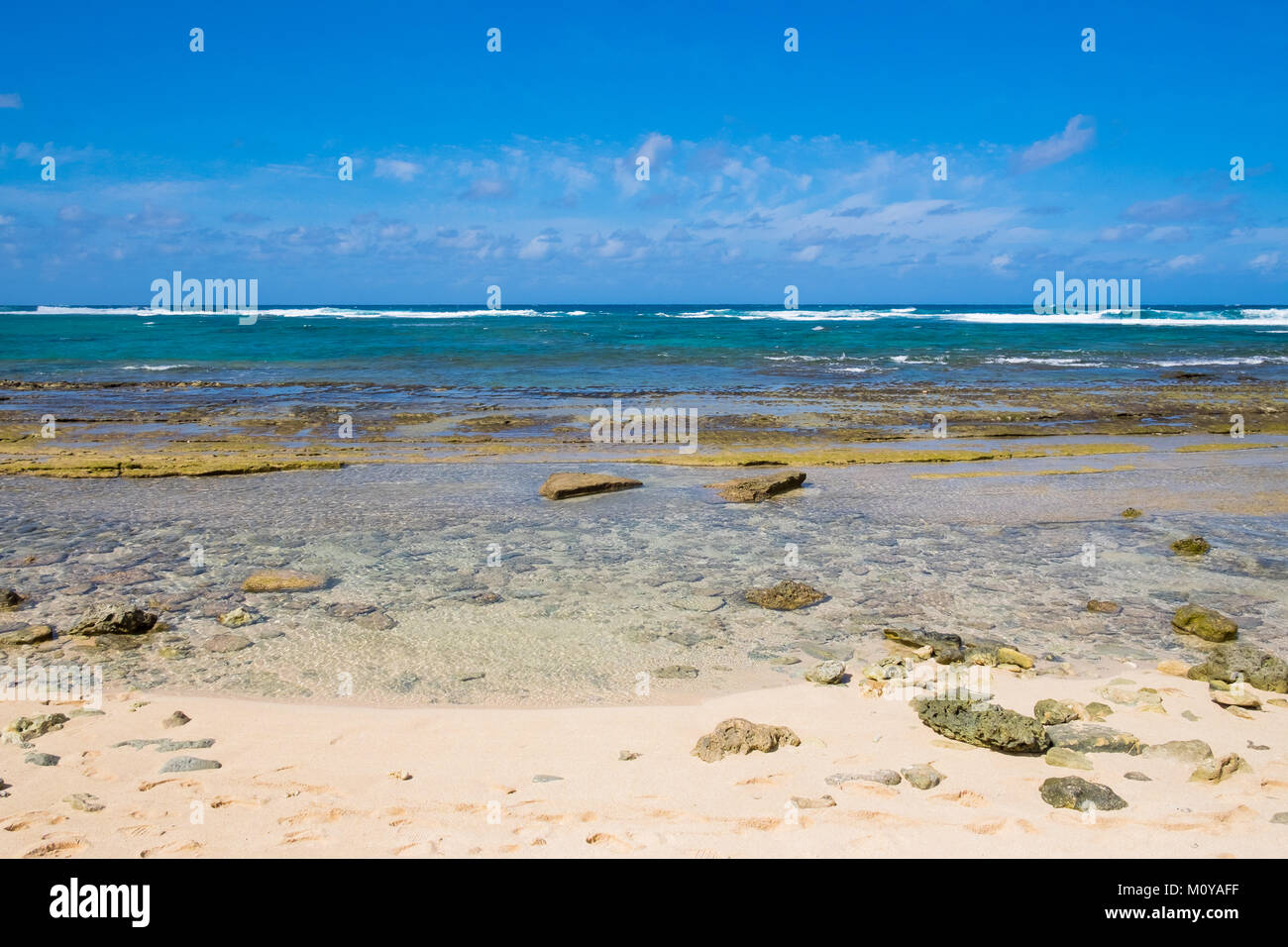 Turtle Bay Pacific Ocean Beach Stock Photo - Alamy