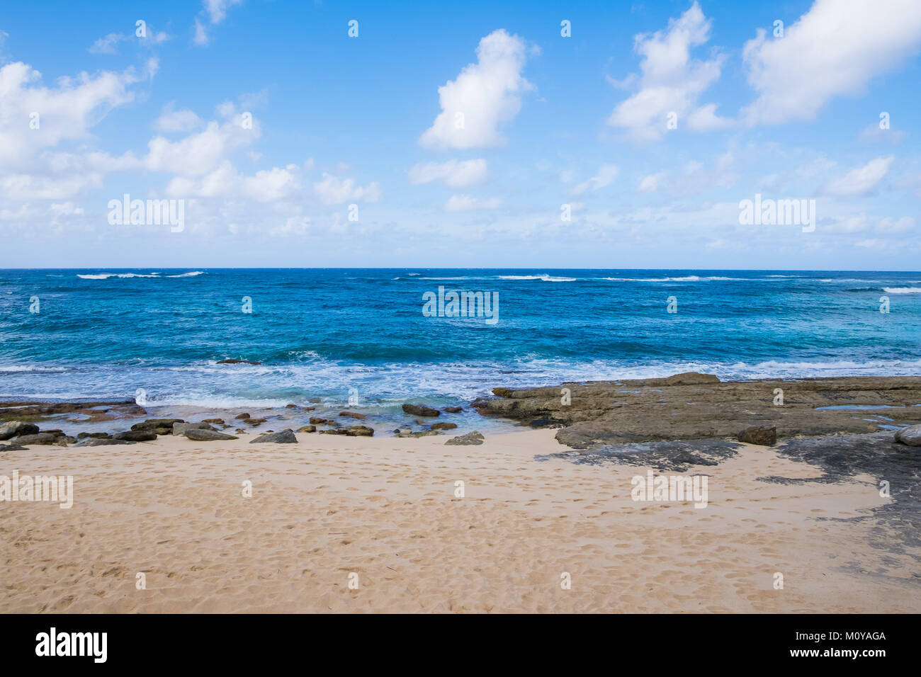 Turtle Bay Pacific Ocean Beach Stock Photo - Alamy