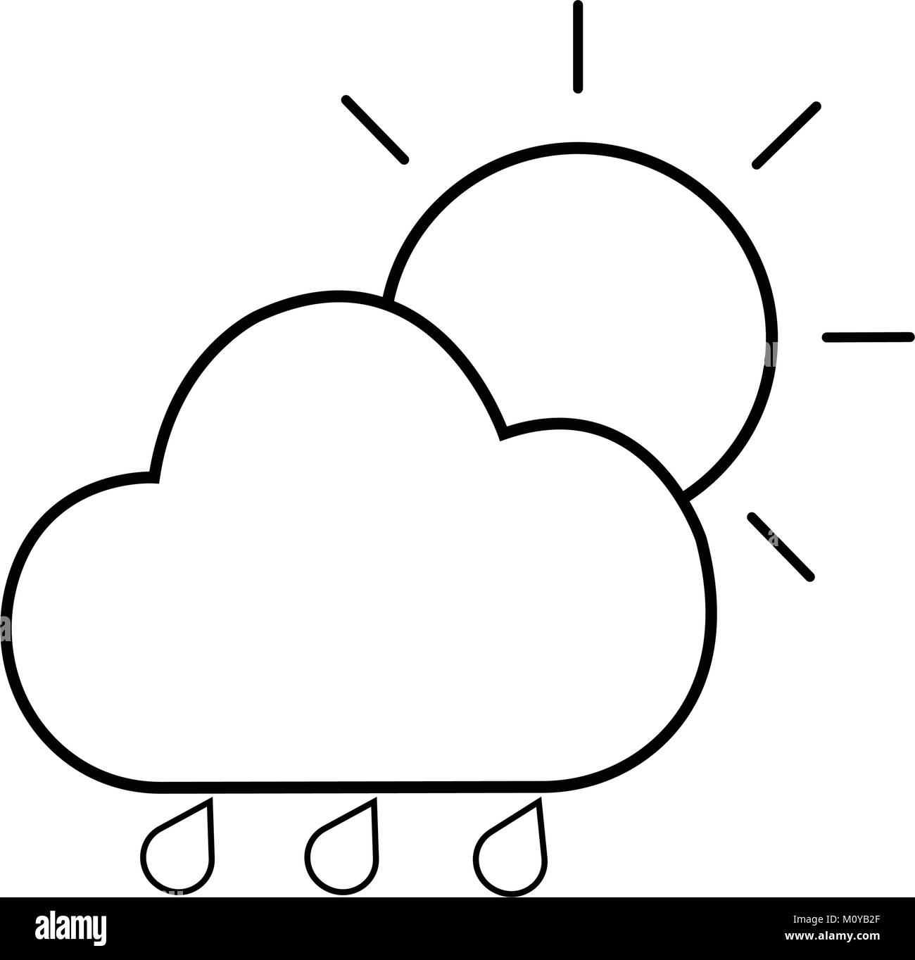 Abstract Weather Icon Stock Vector Image & Art - Alamy