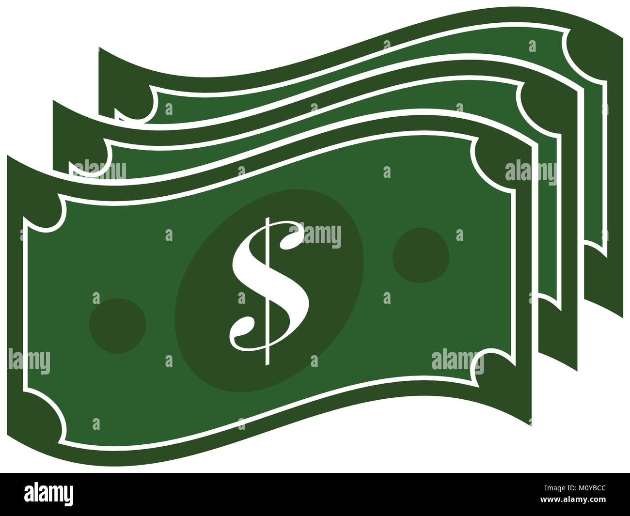 Abstract money object Stock Vector Image & Art - Alamy