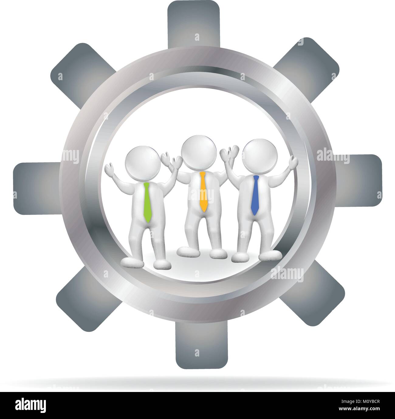 Teamwork logo vector vectors hi-res stock photography and images - Alamy