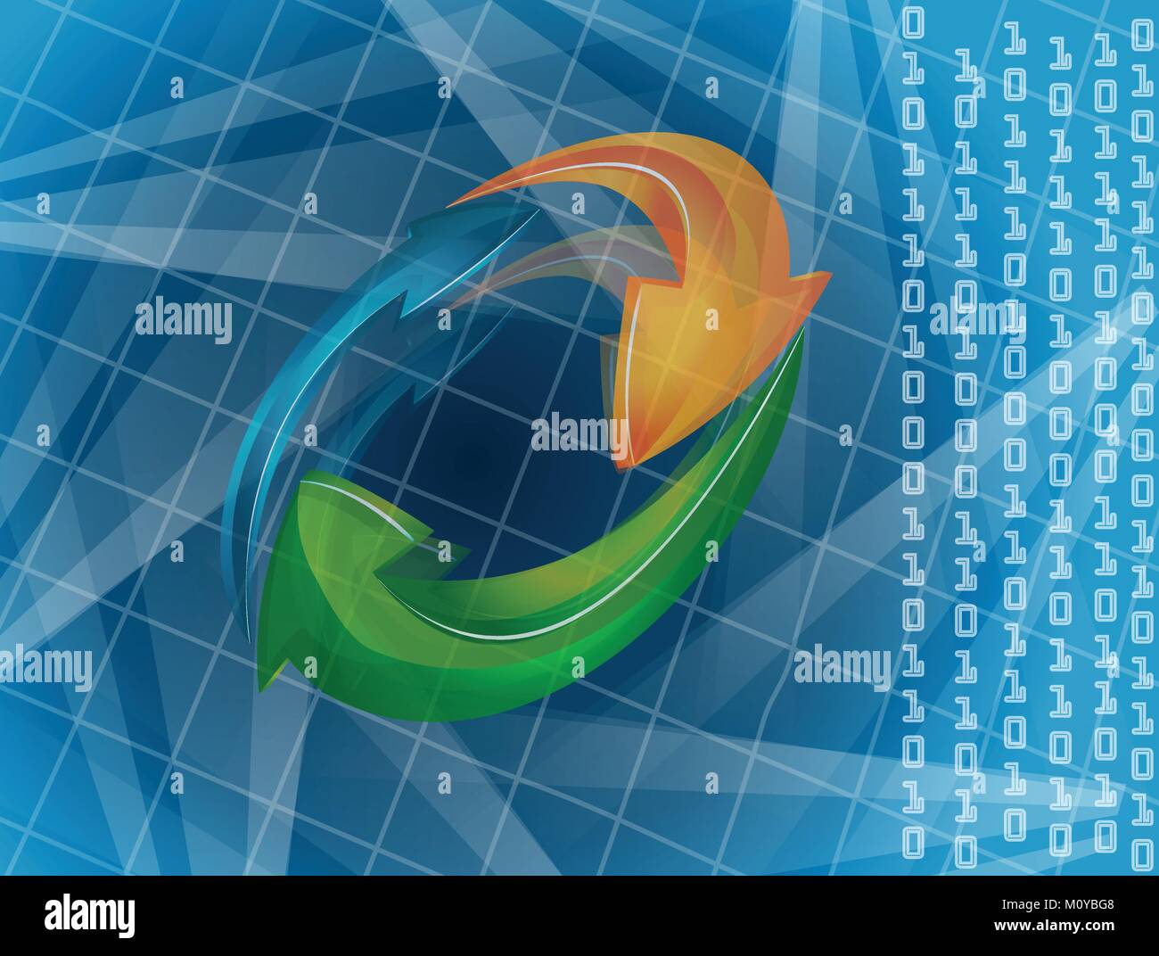 Bin marketing logo Stock Vector Images - Alamy