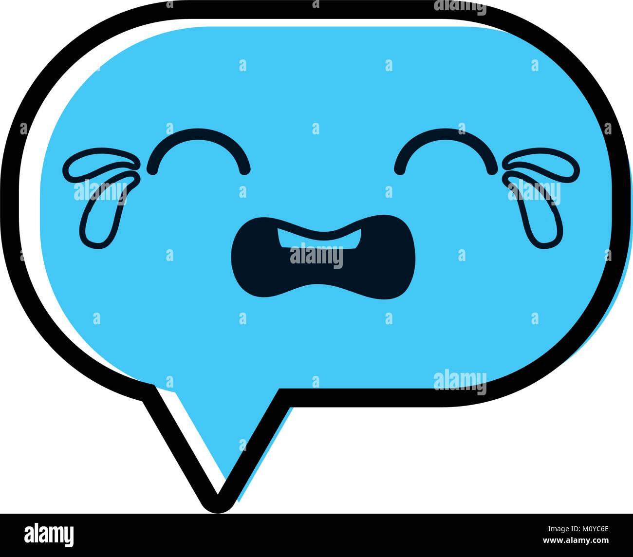 Caricature chatting Stock Vector Images - Alamy