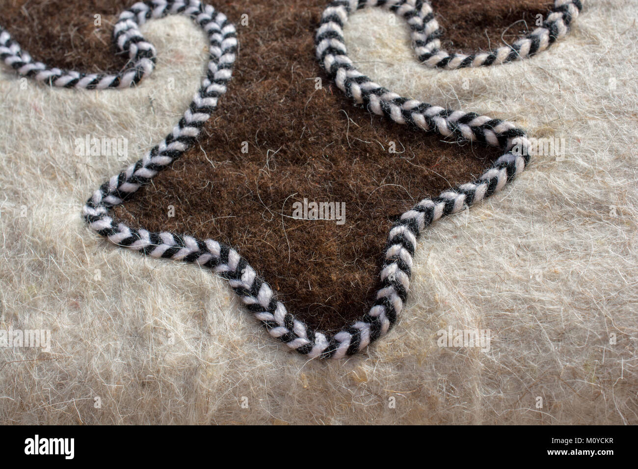 Fabric of felt as background or texture Stock Photo - Alamy