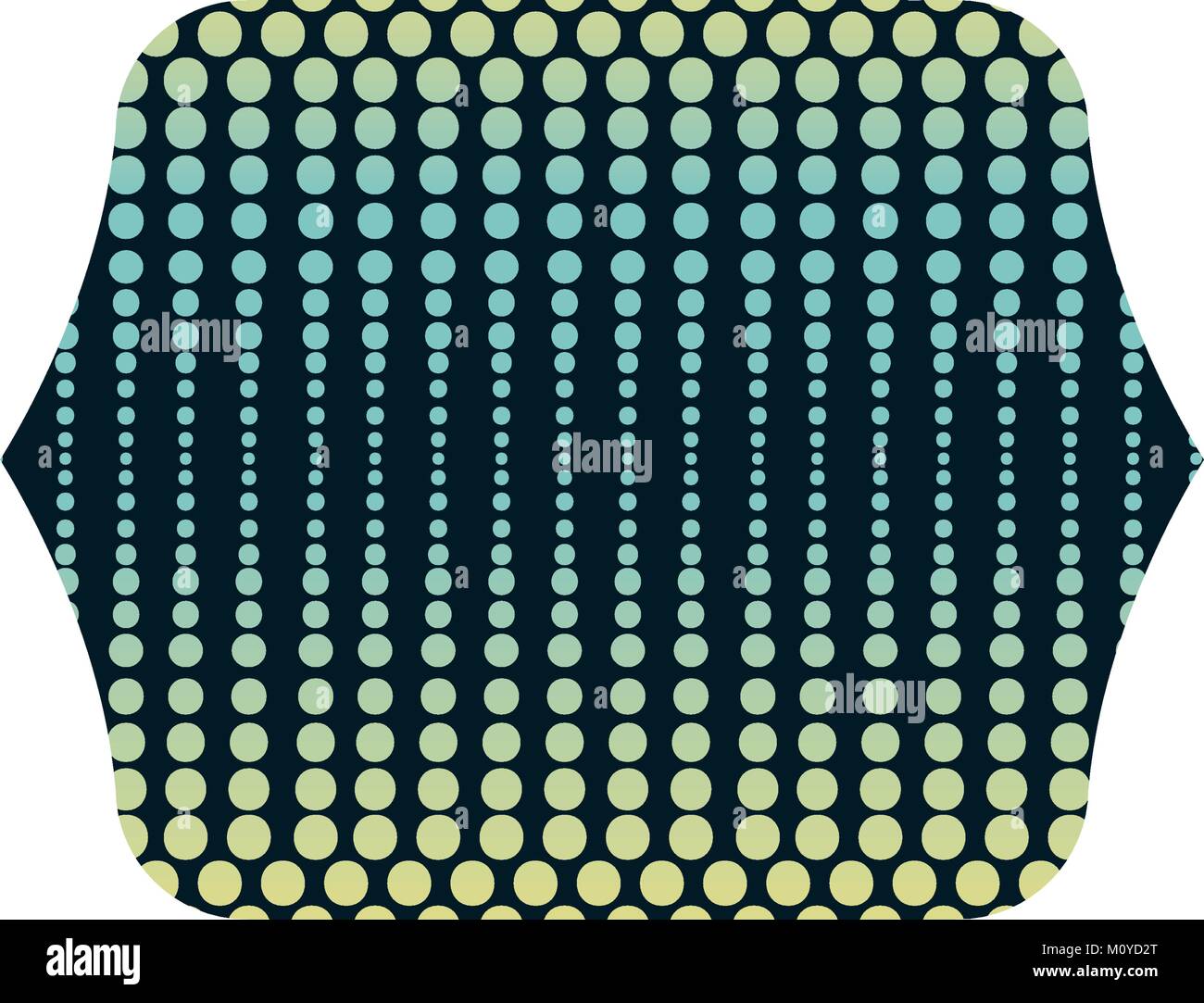 rectangle with graphic seamless style background design Stock Vector ...