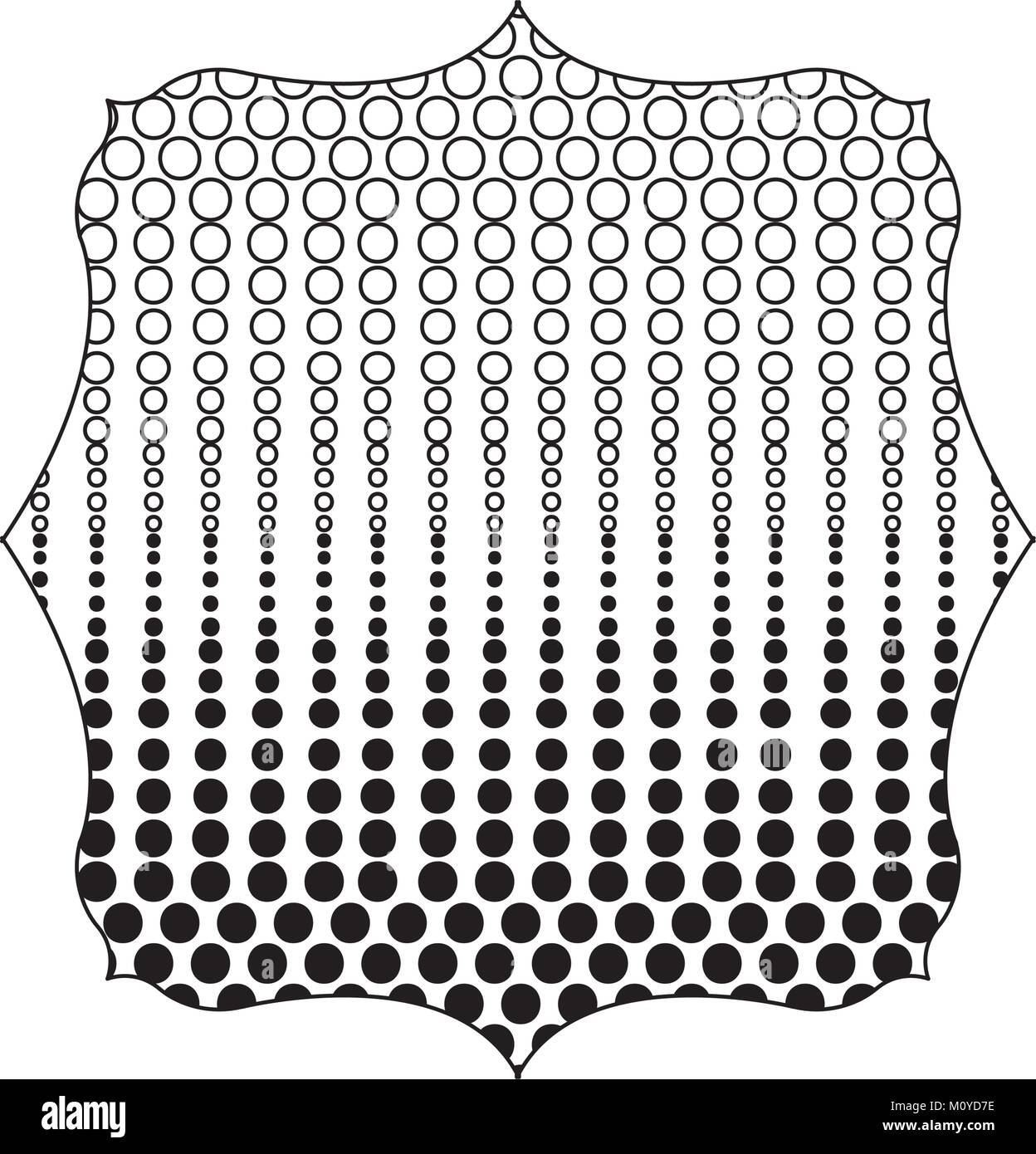 line square with graphic seamless style background design Stock Vector ...