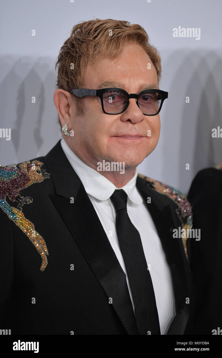 Elton John attends the 15th Annual Elton John AIDS Foundation An ...