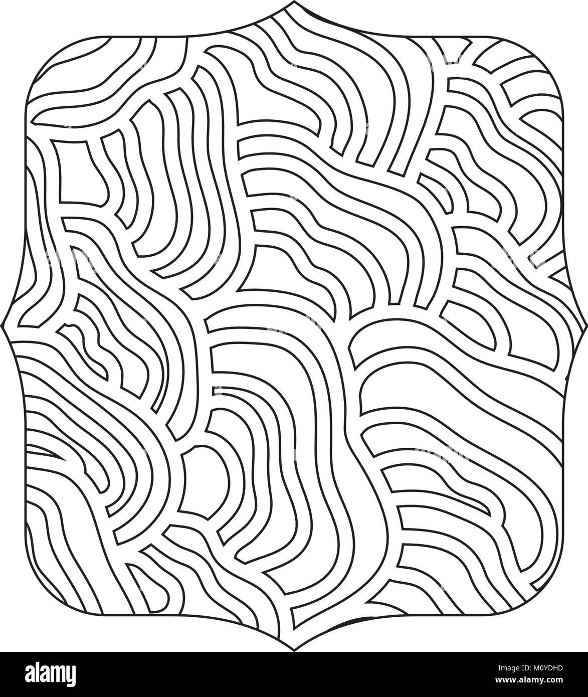 line quadrate with graphic seamless creative background design Stock ...