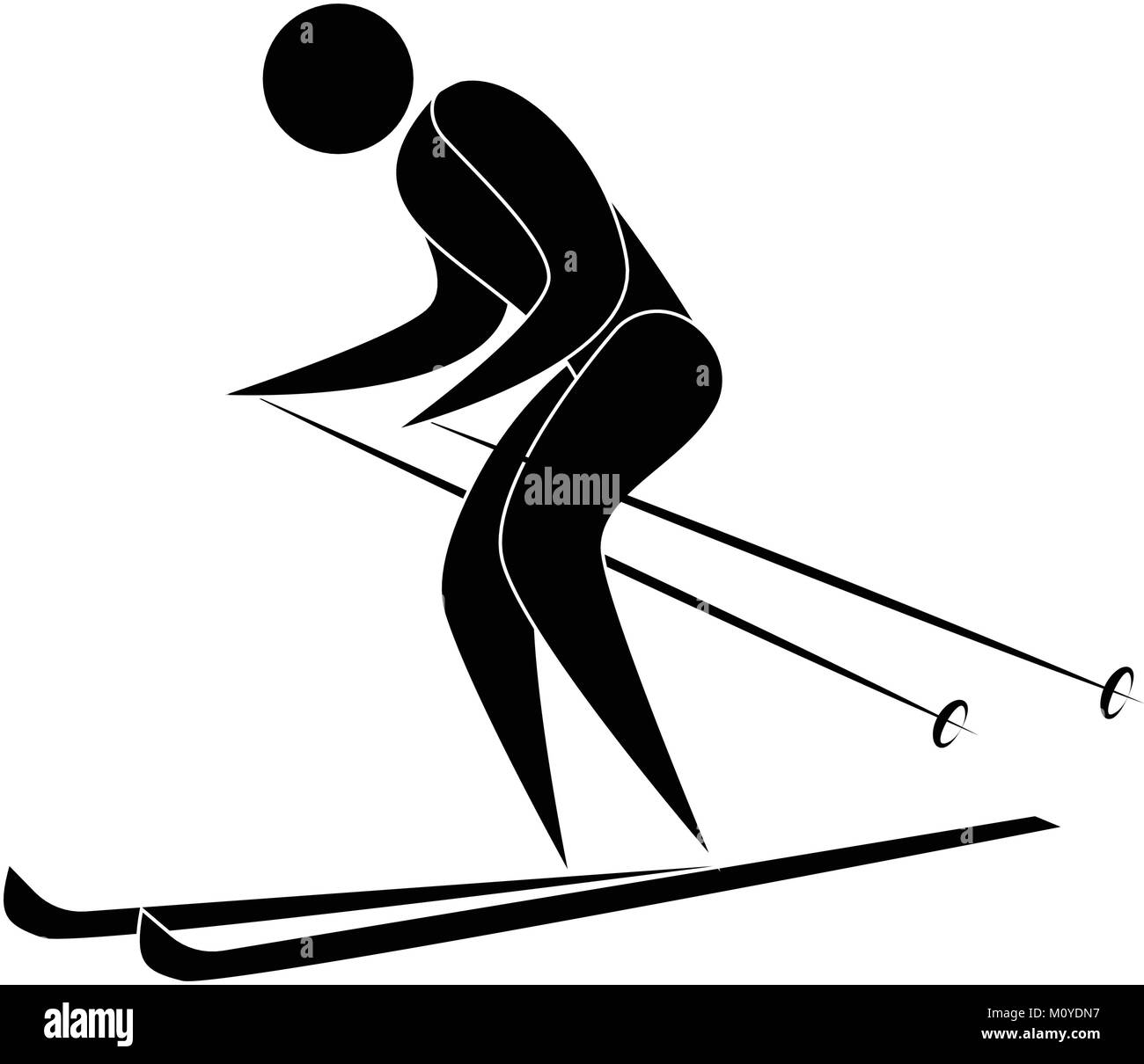 Abstract sport symbol Stock Vector Image & Art - Alamy