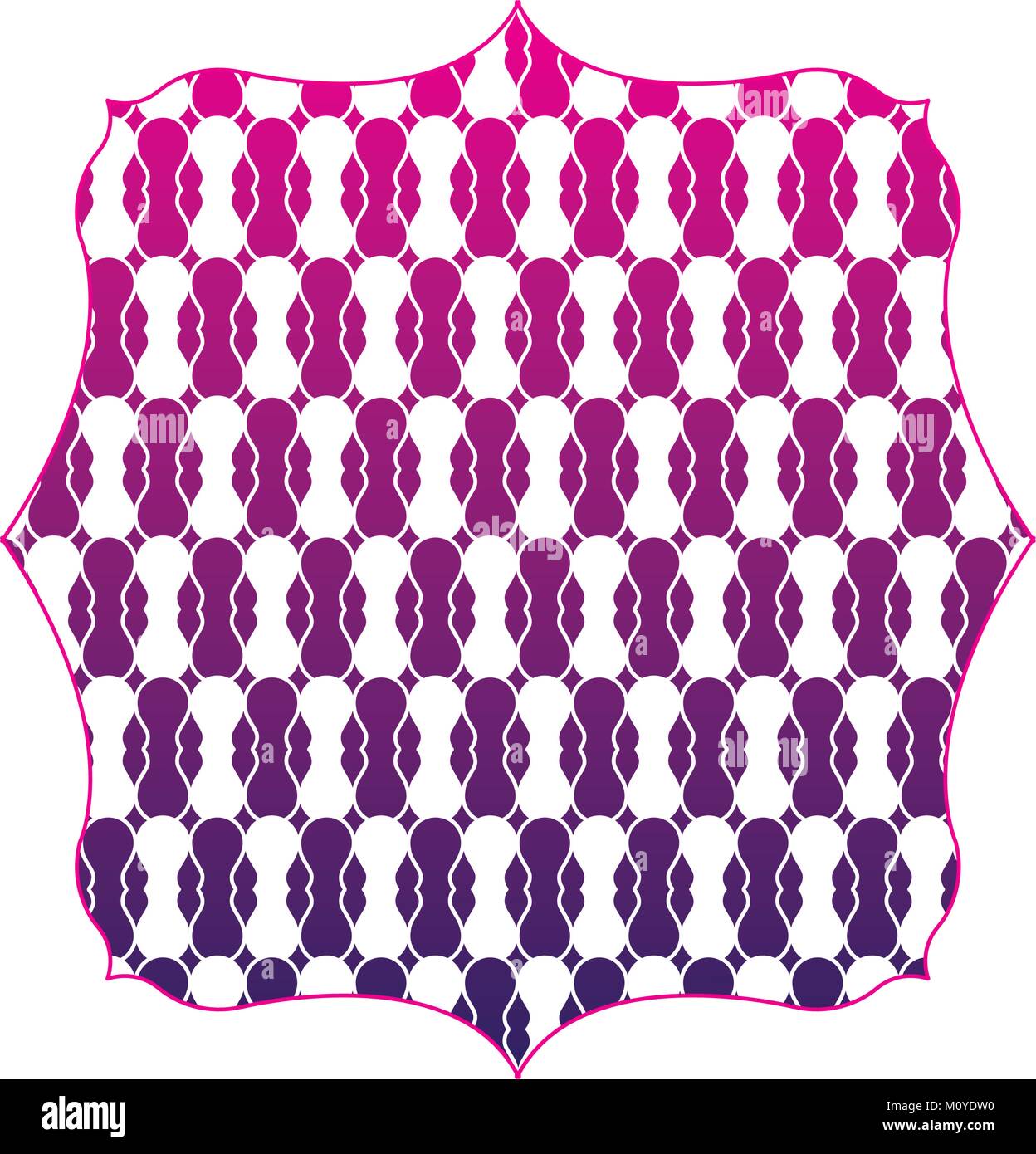 color silhouette square with graphic seamless pattern background ...