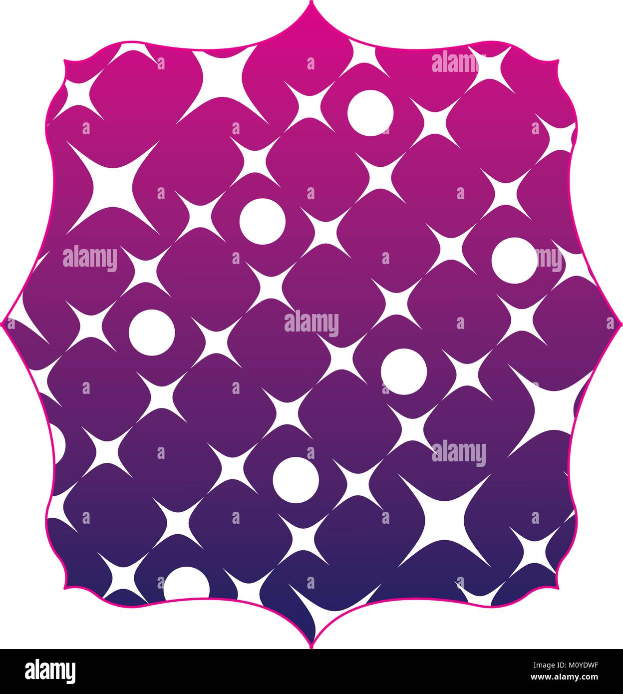 color silhouette square with pattern graphic seamless background ...