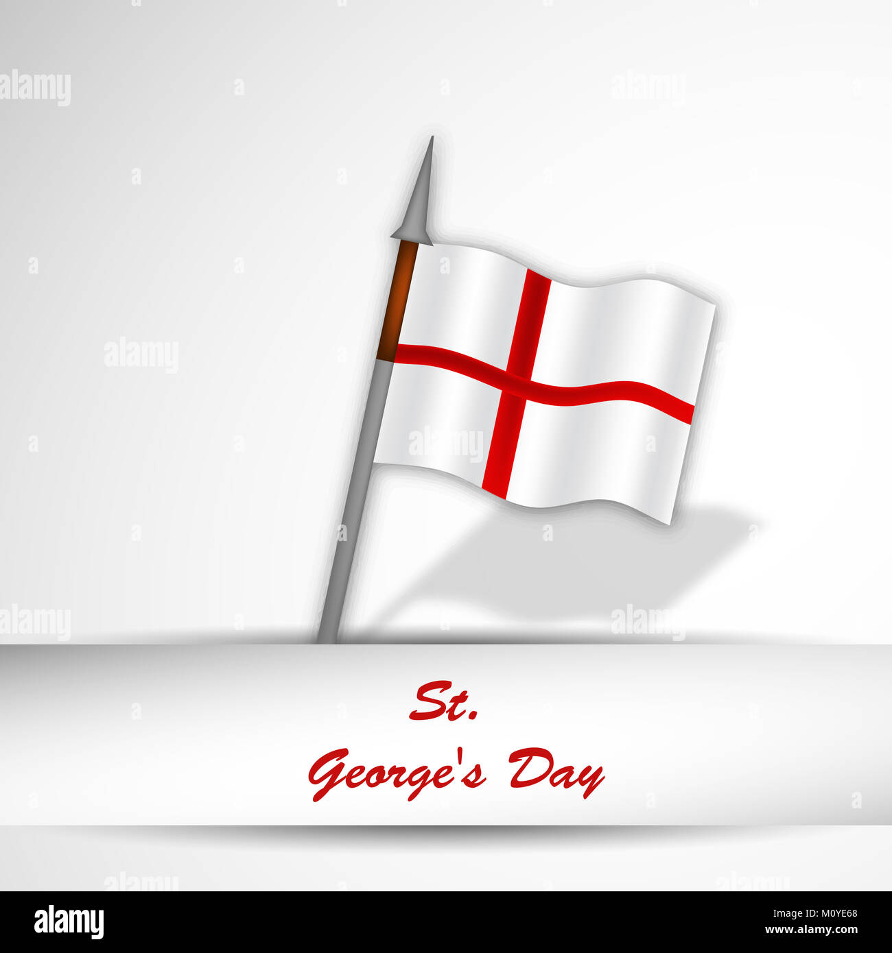 illustration of Christian St. George Day background Stock Photo - Alamy