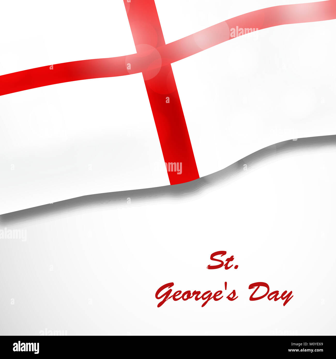 illustration of Christian St. George Day background Stock Photo - Alamy