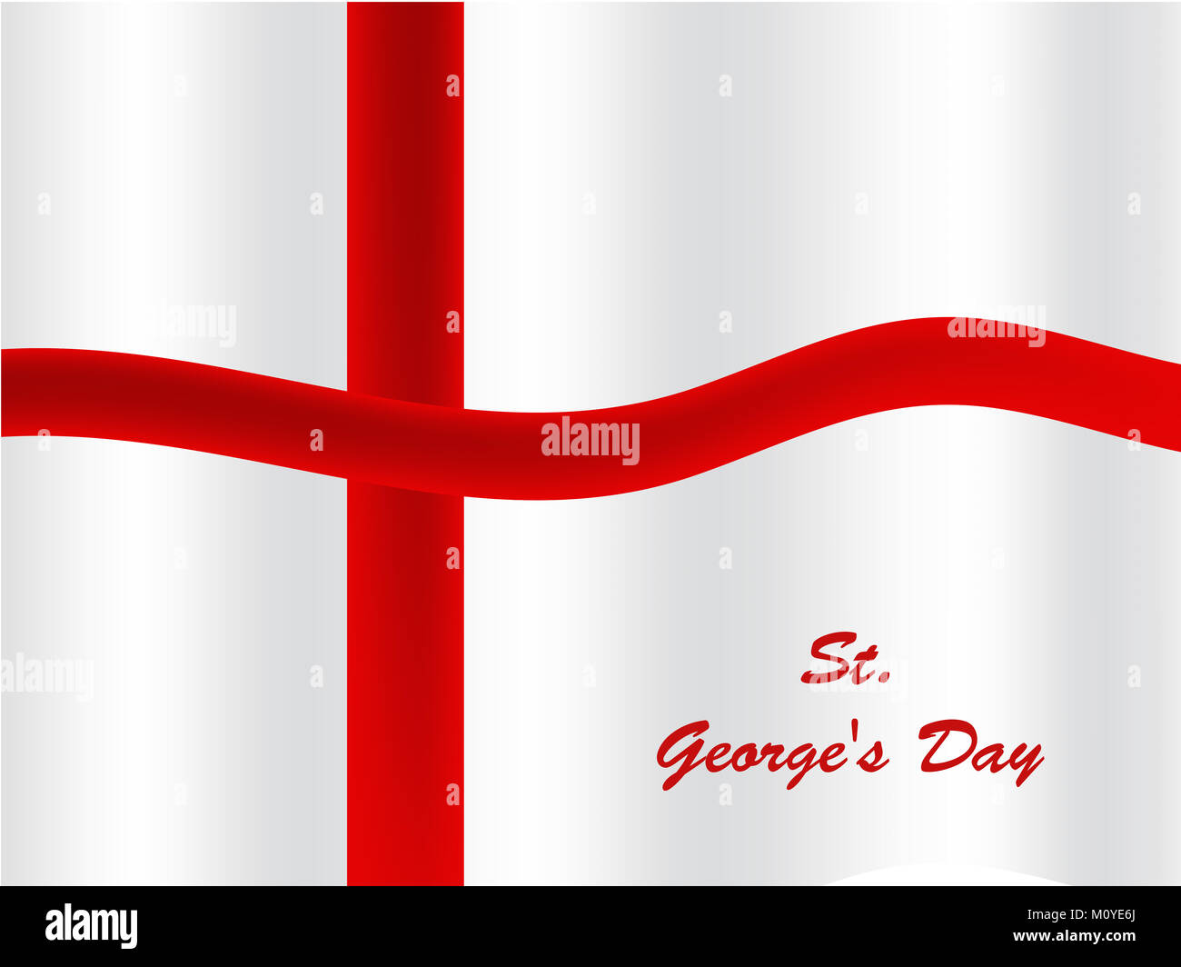 illustration of Christian St. George Day background Stock Photo - Alamy