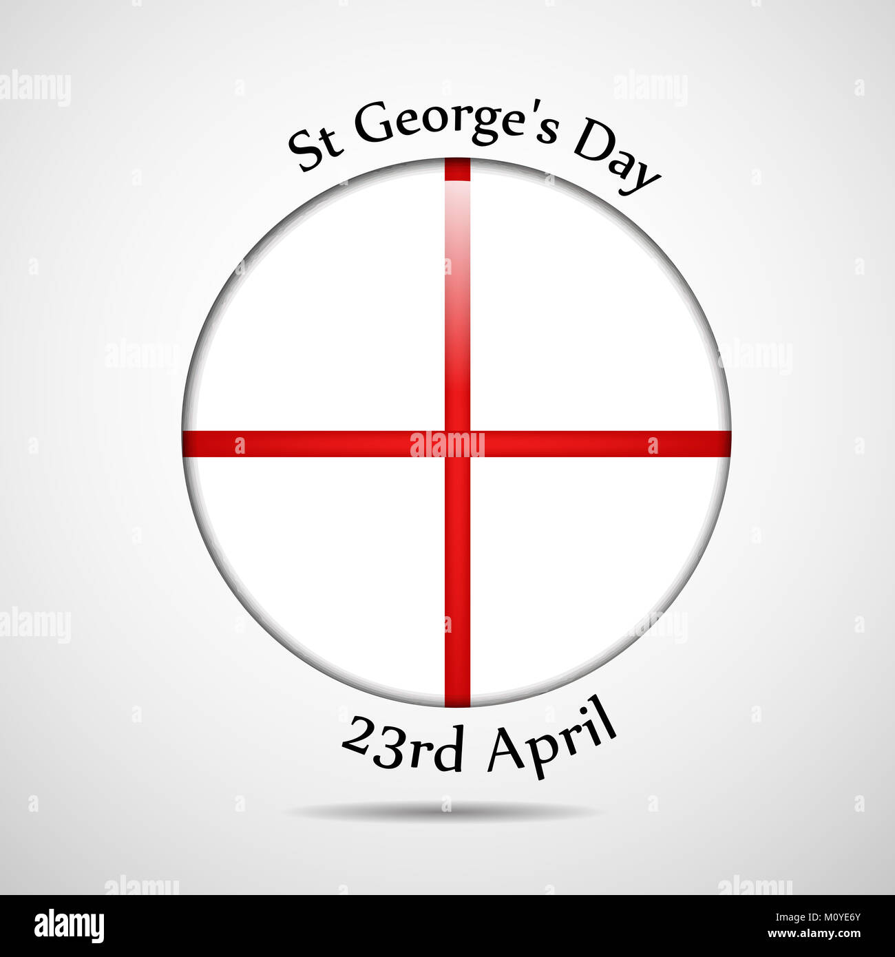 illustration of Christian St. George Day background Stock Photo - Alamy