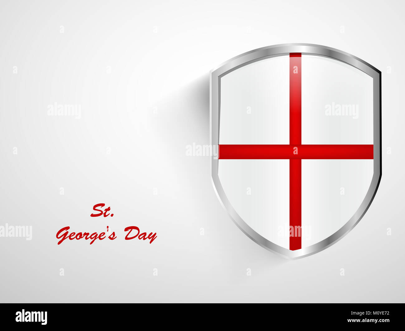illustration of Christian St. George Day background Stock Photo - Alamy