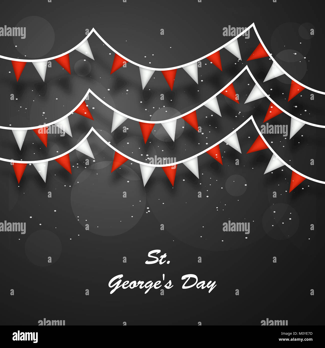 illustration of Christian St. George Day background Stock Photo - Alamy