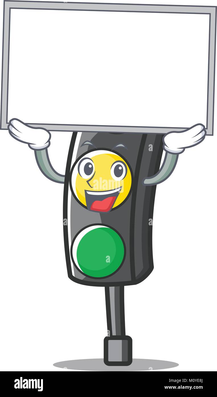 Up board traffic light character cartoon Stock Vector Image & Art - Alamy