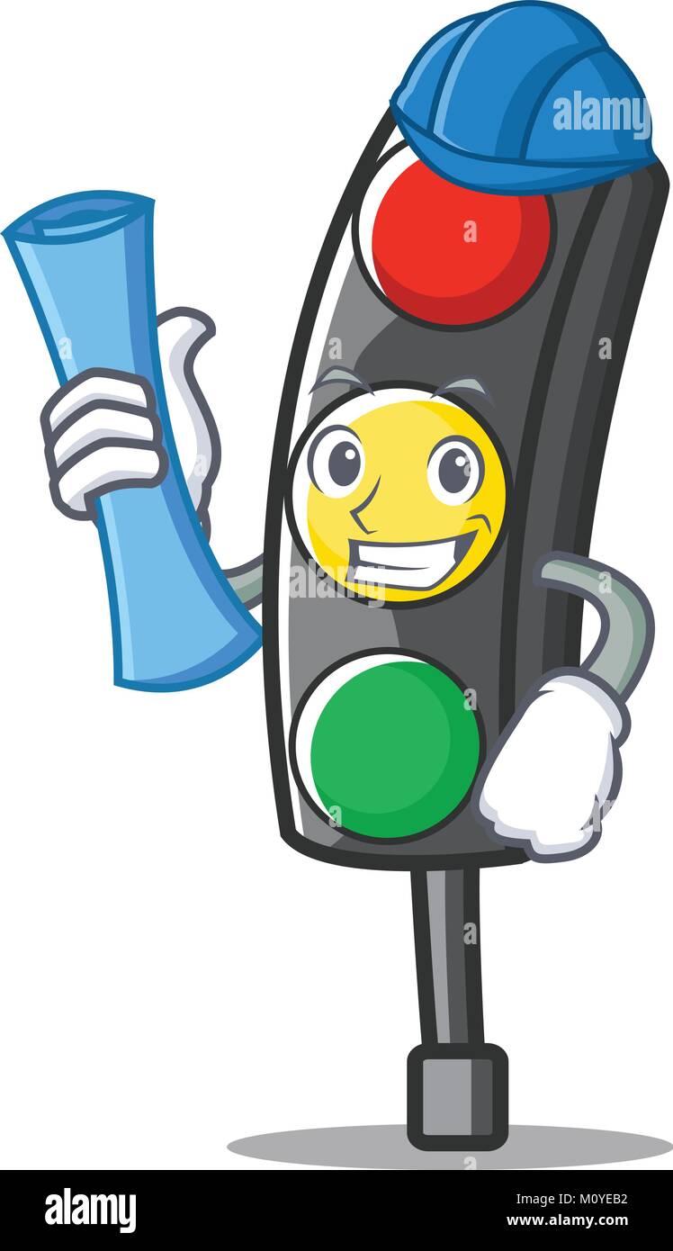 Traffic light red funny cartoon hi-res stock photography and images - Alamy