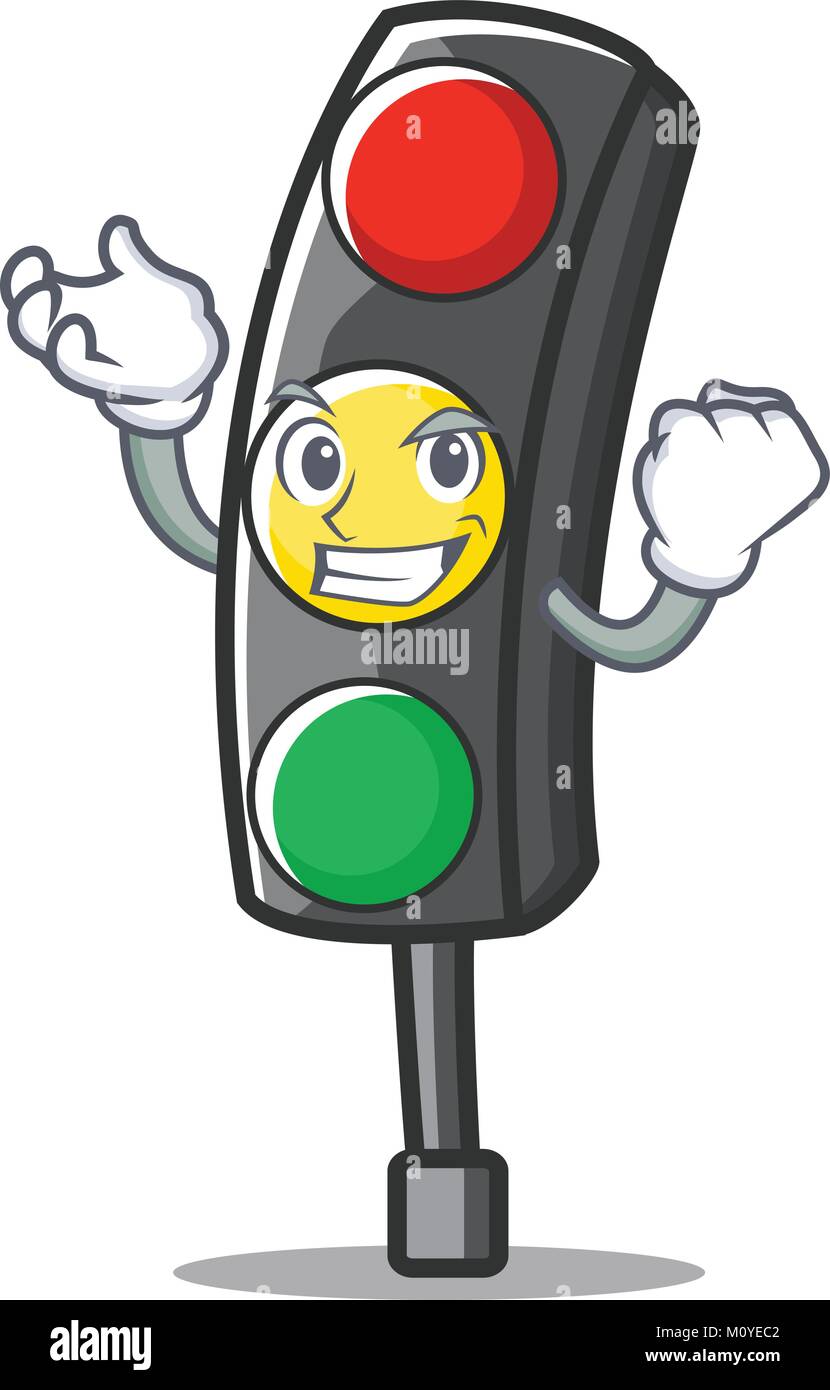 Successful traffic light character cartoon Stock Vector Image & Art - Alamy