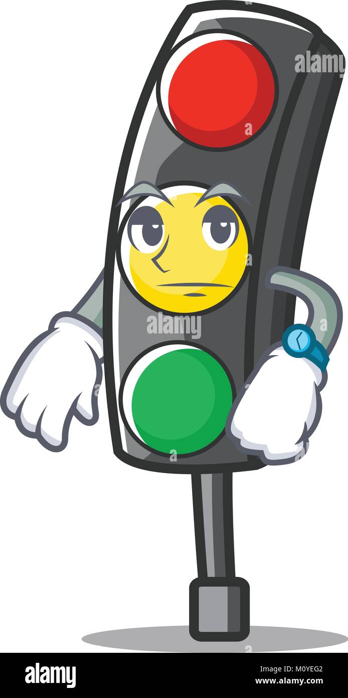 Traffic light red funny cartoon hi-res stock photography and images - Alamy