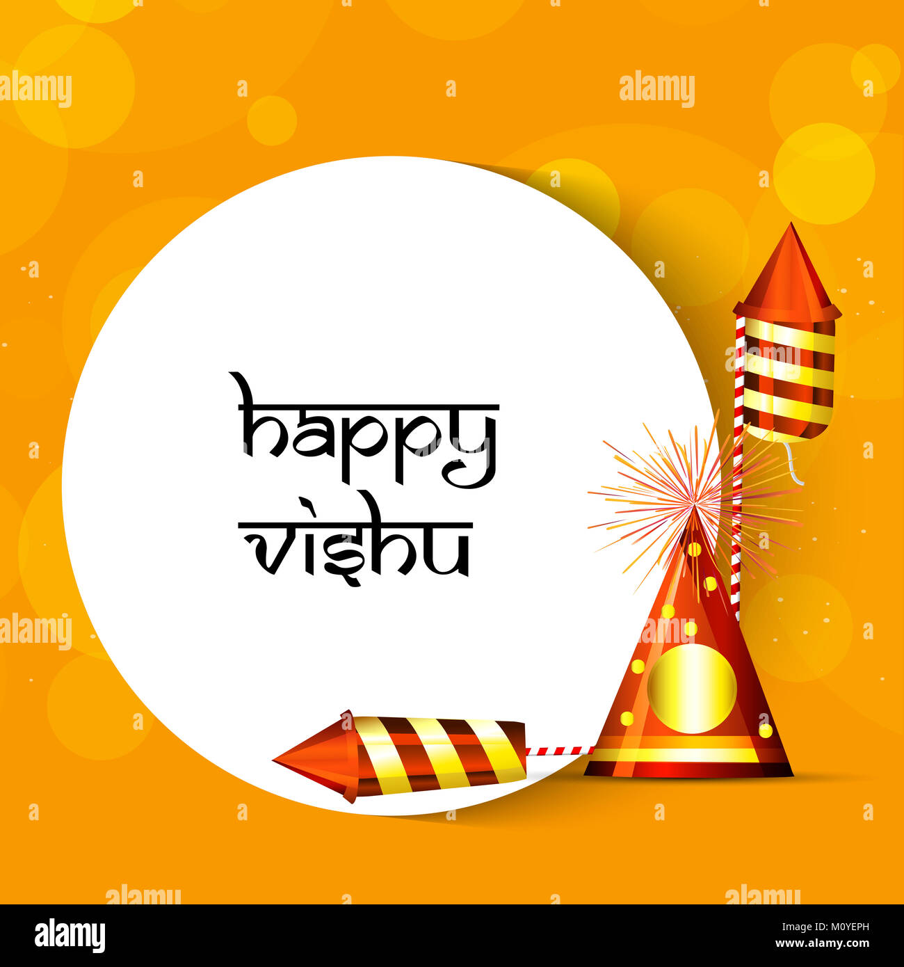 illustration of an Indian State kerala Hindu festival Vishu Background ...