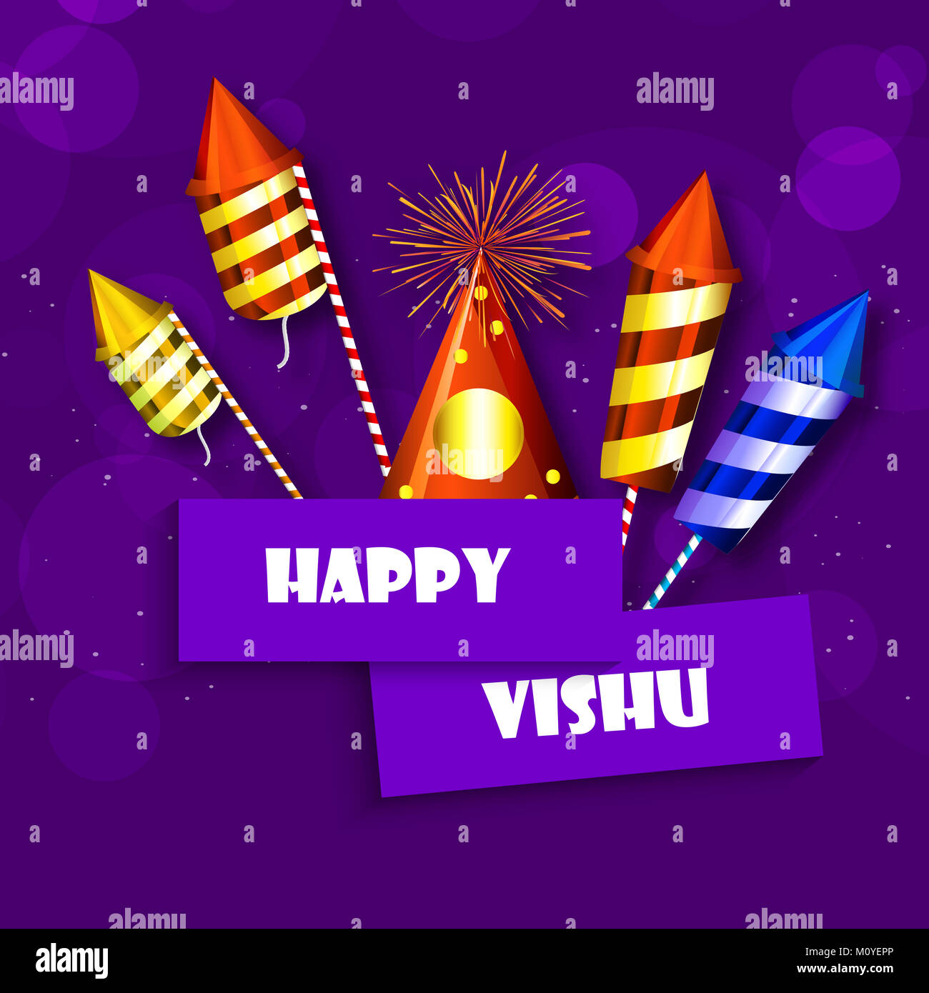 illustration of an Indian State kerala Hindu festival Vishu Background ...
