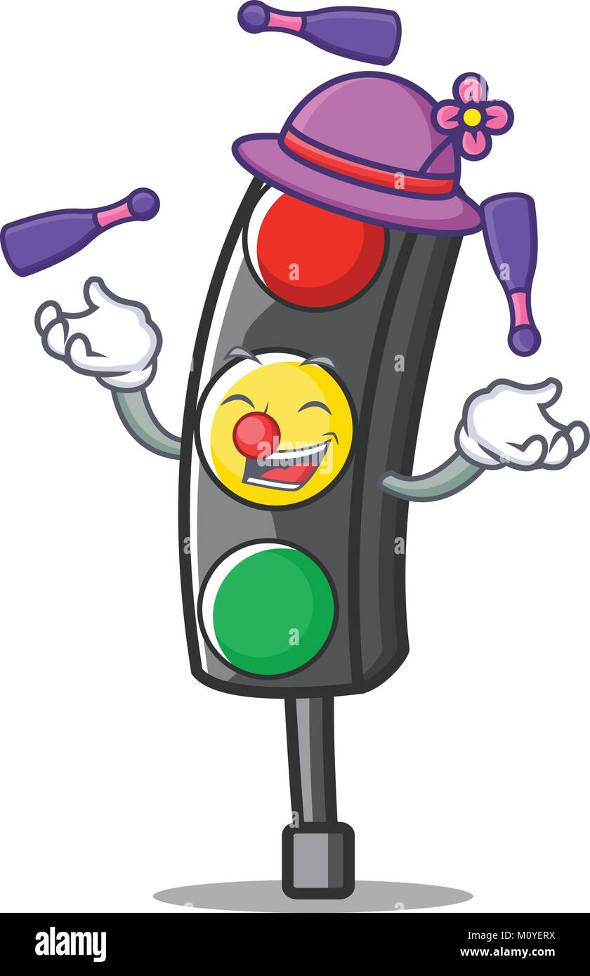 Traffic light red funny cartoon hi-res stock photography and images - Alamy