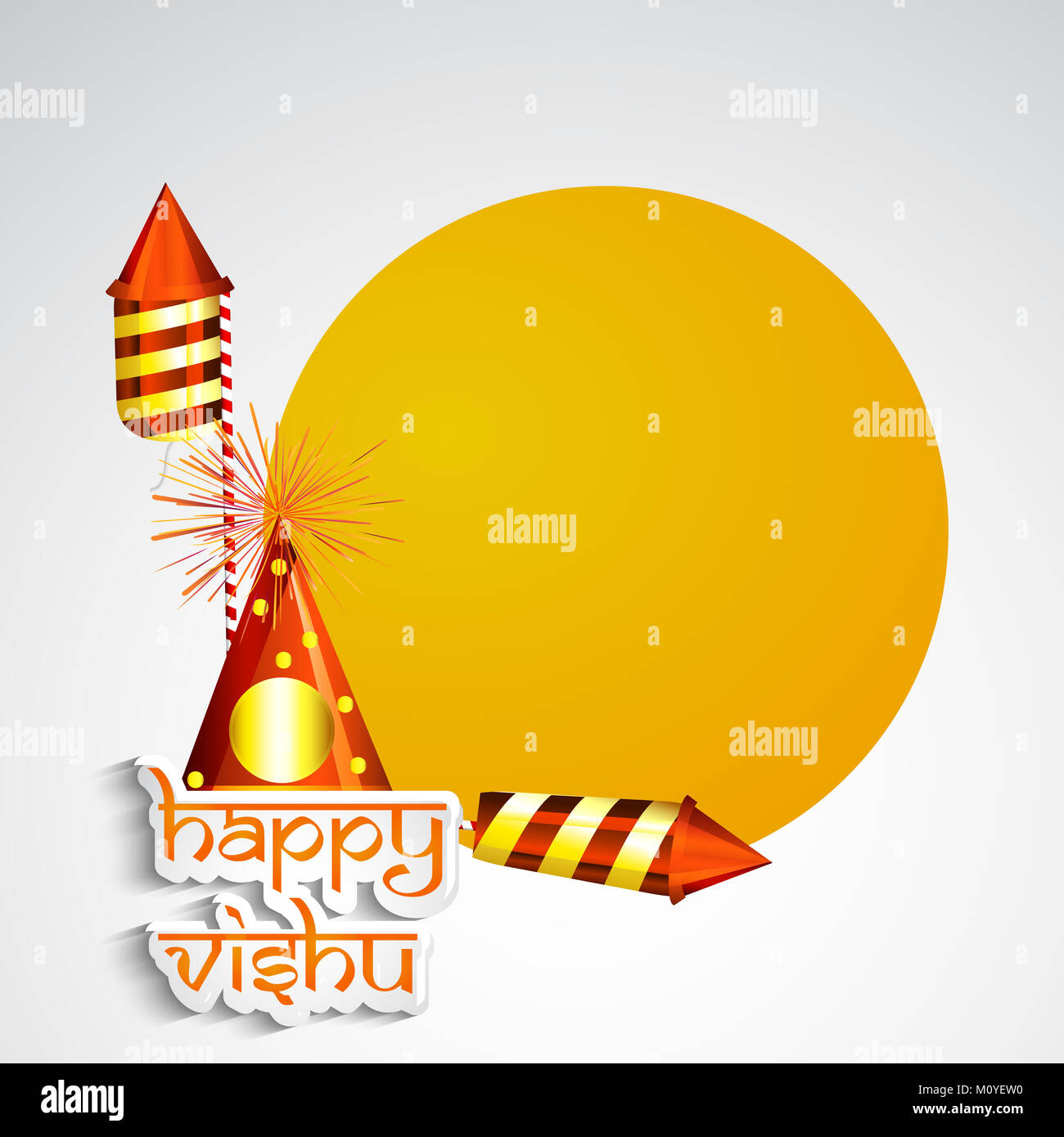 illustration of an Indian State kerala Hindu festival Vishu Background ...