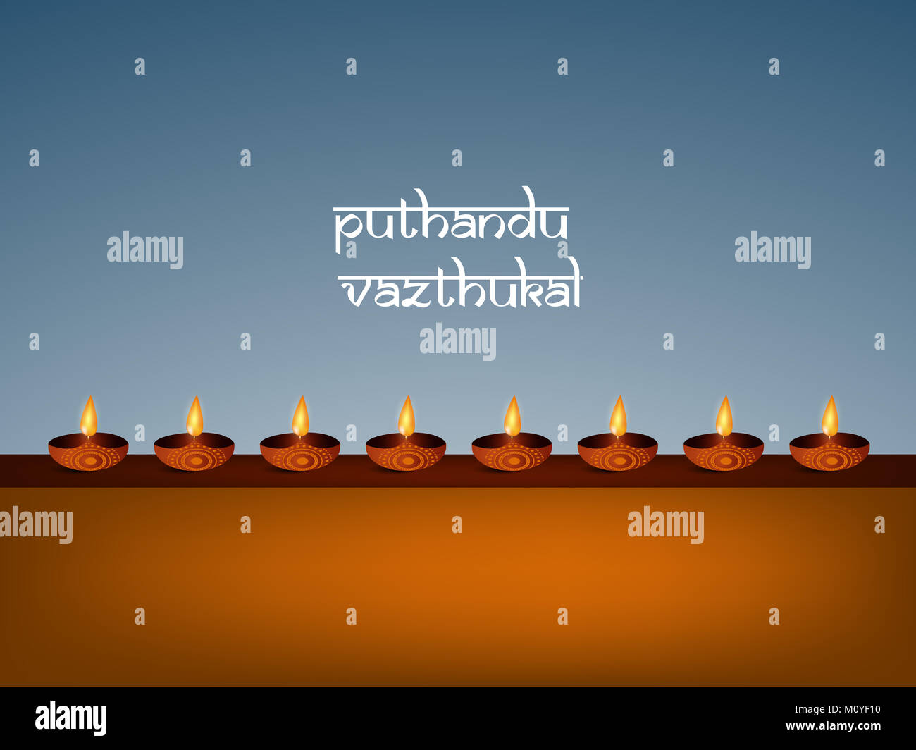 illustration of an Indian State kerala Hindu festival Vishu Background ...