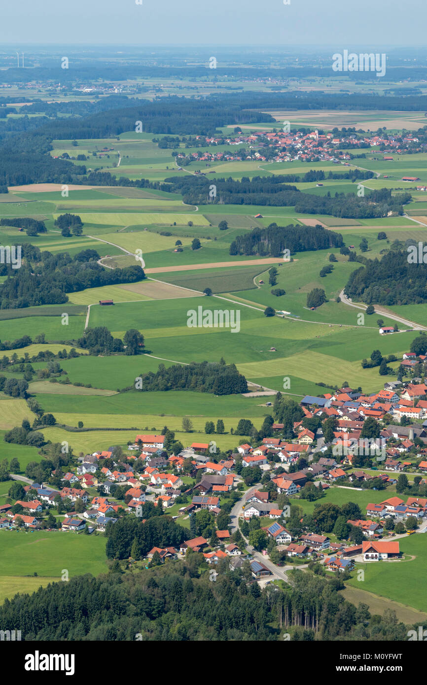 Aerial view of Bavaria, Germany Stock Photo - Alamy