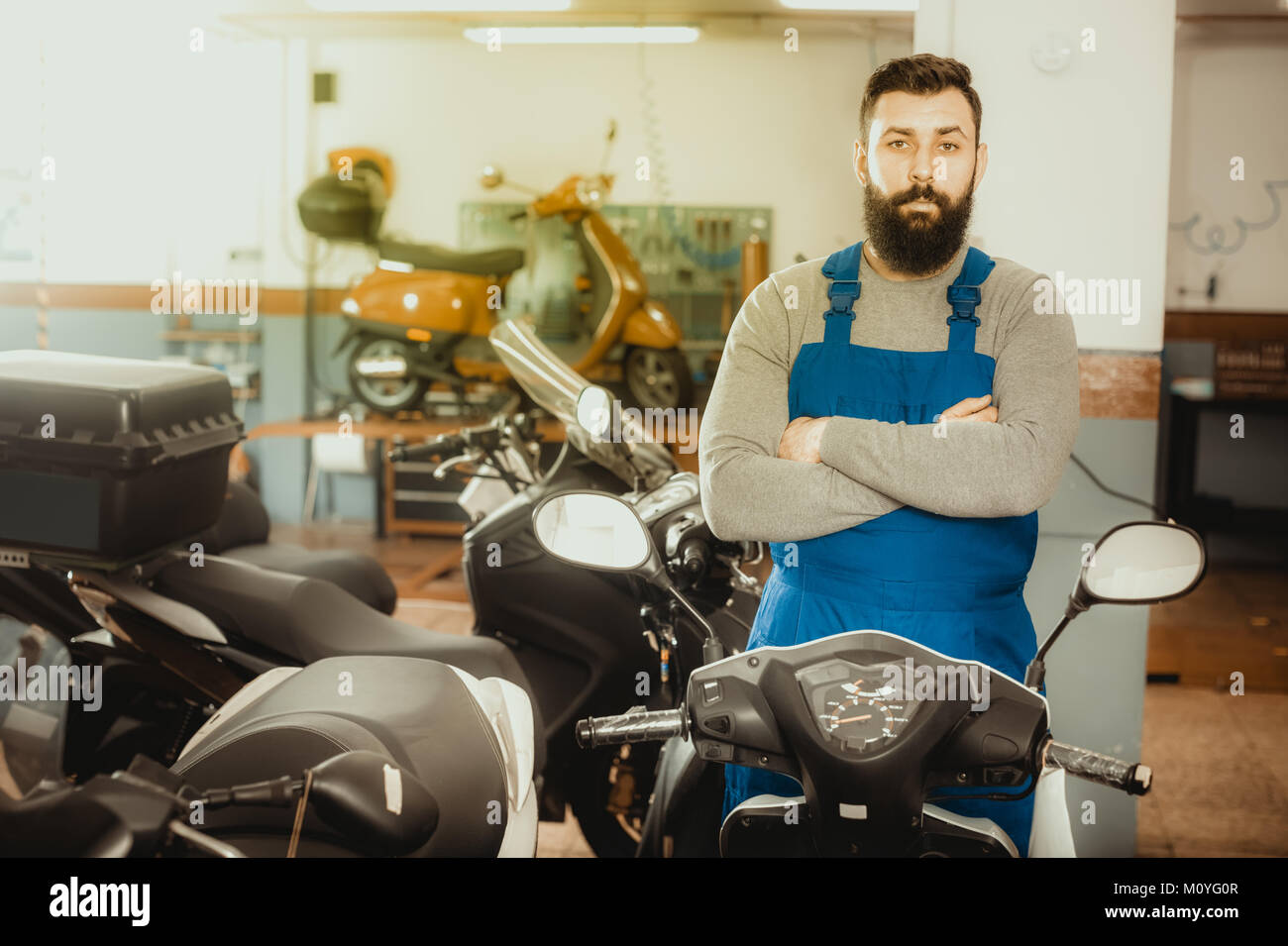 Assortment of motorcycles hi-res stock photography and images - Alamy