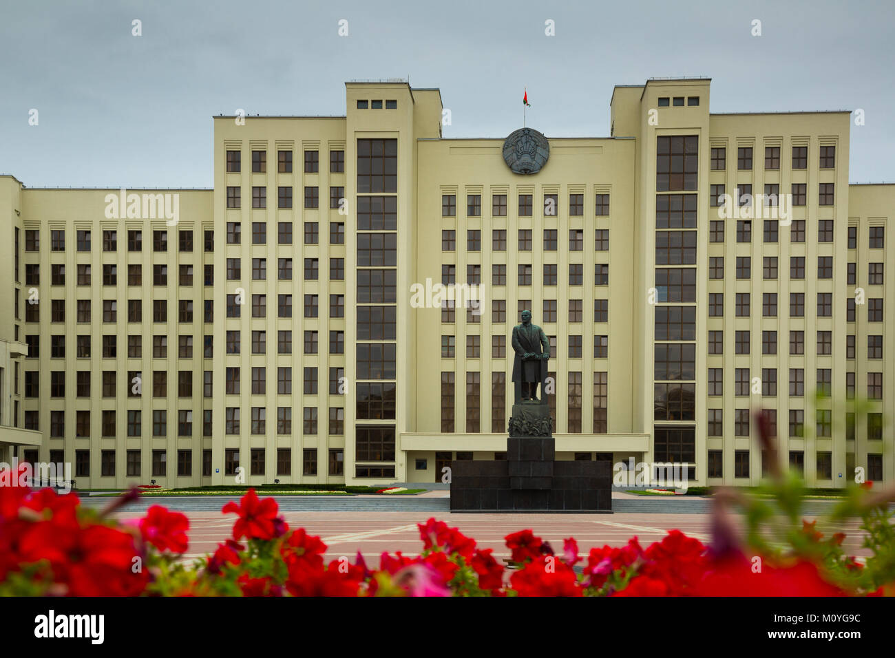 House of the government of the republic of belarus hi-res stock ...
