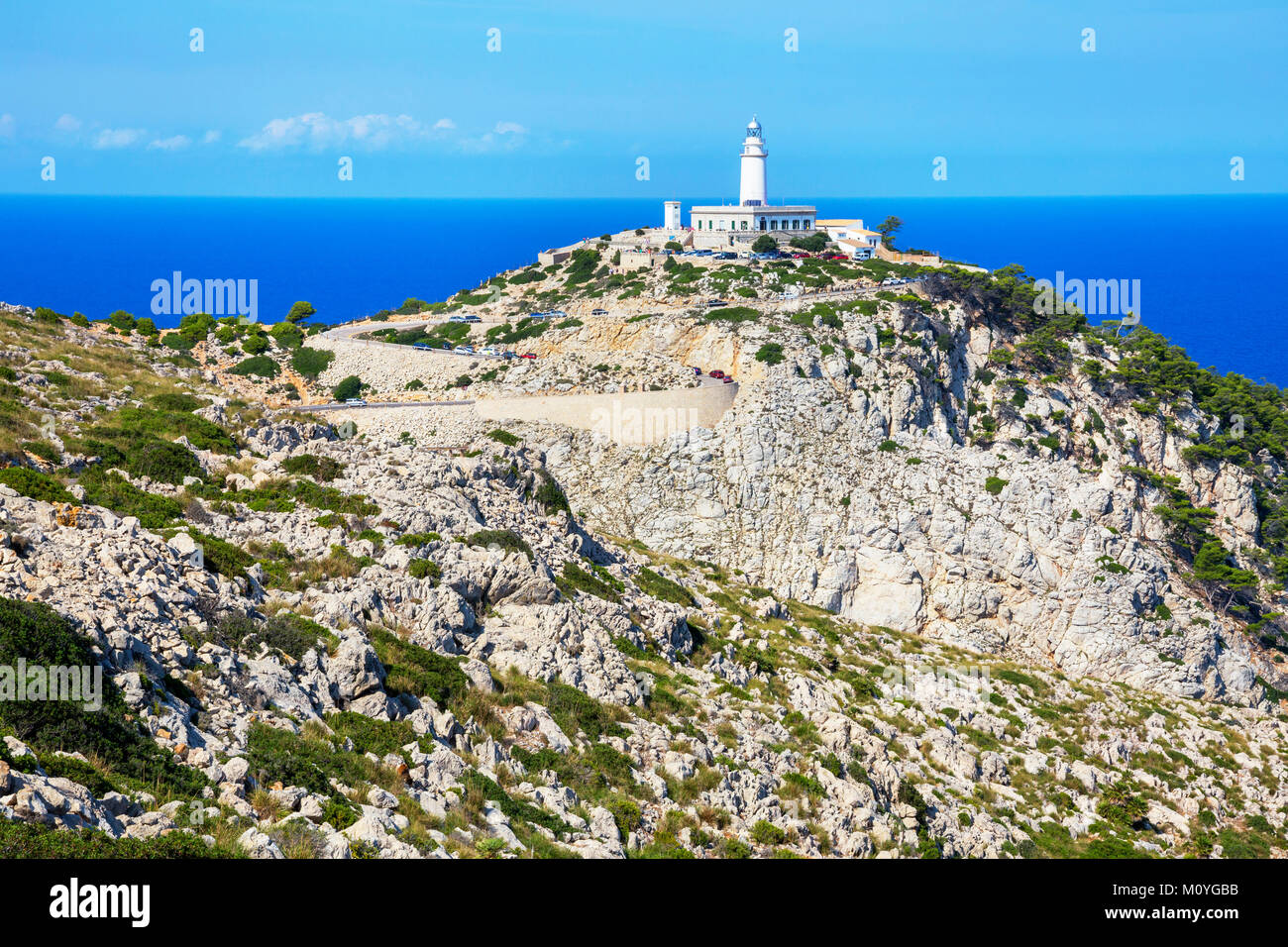Formentor lighthouse,Mallorca,Balearic Islands,Spain Stock Photo - Alamy