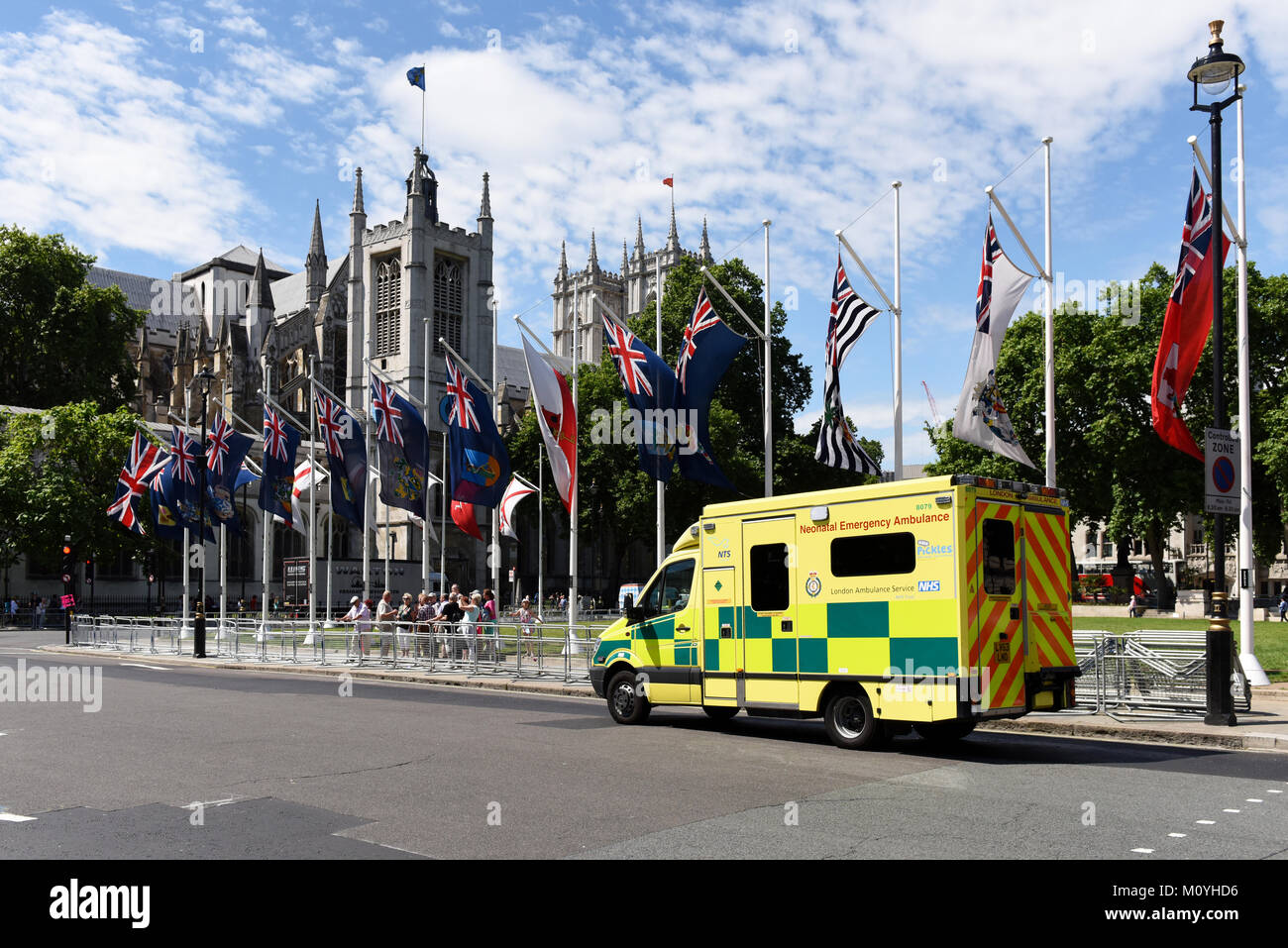 Flags of the crown hi-res stock photography and images - Alamy