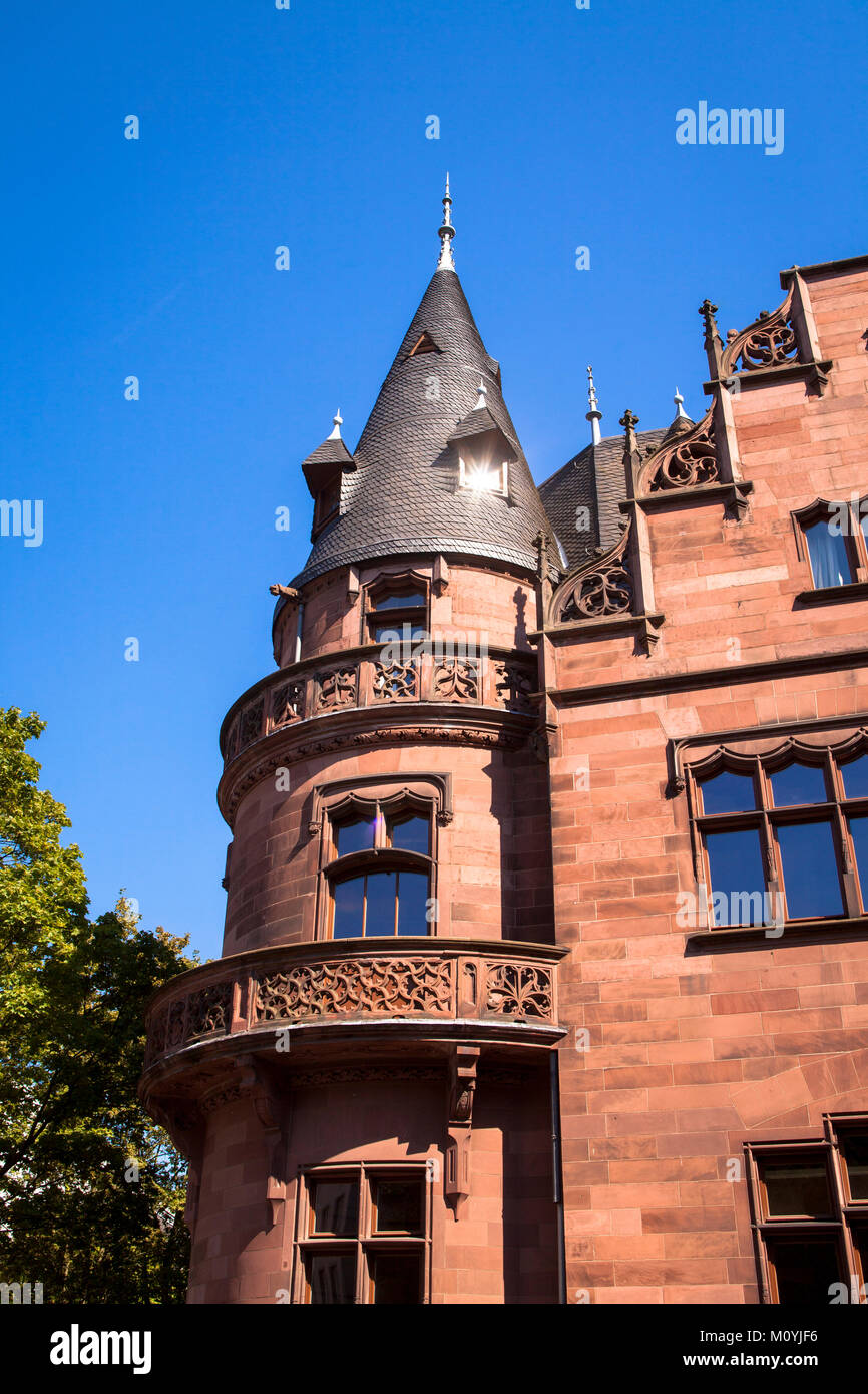 Germany, Cologne, house at the corner Goebenstreet - Spichernstreet ...