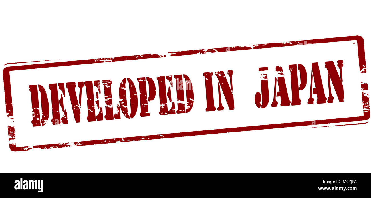 Developed in japan hi-res stock photography and images - Alamy