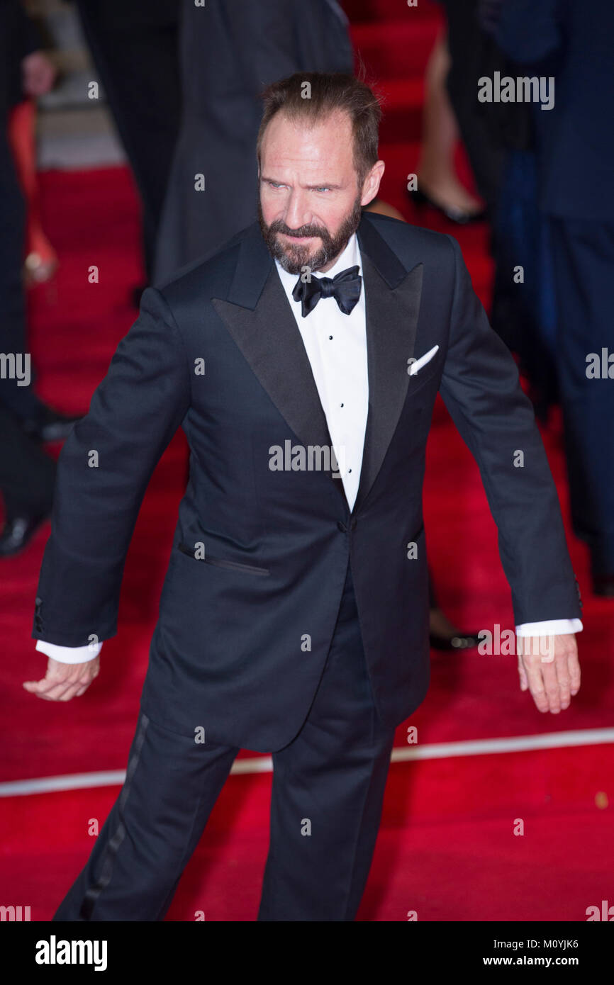 London, UK, 26 October 2015,Ralph Fiennes attends the World premiere of ...