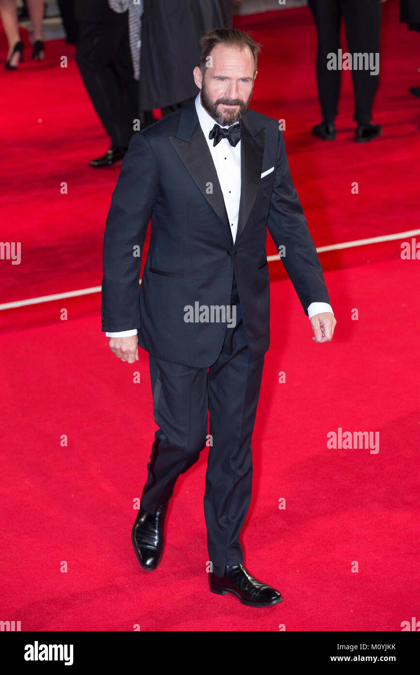 London, UK, 26 October 2015,Ralph Fiennes attends the World premiere of ...