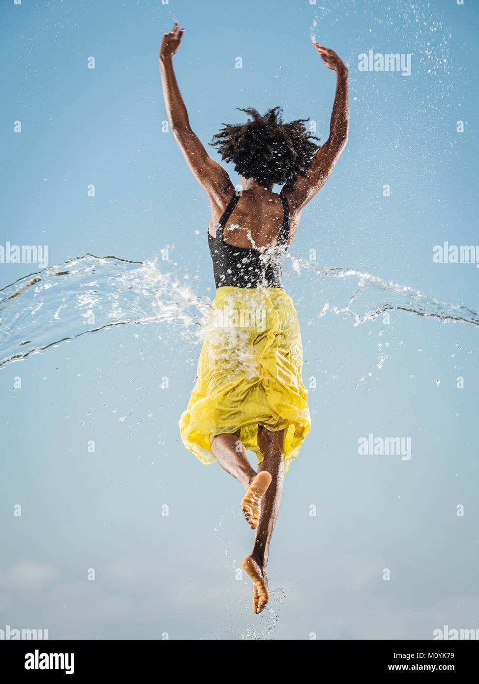 Female Ballet Dancer Water High Resolution Stock Photography and Images ...
