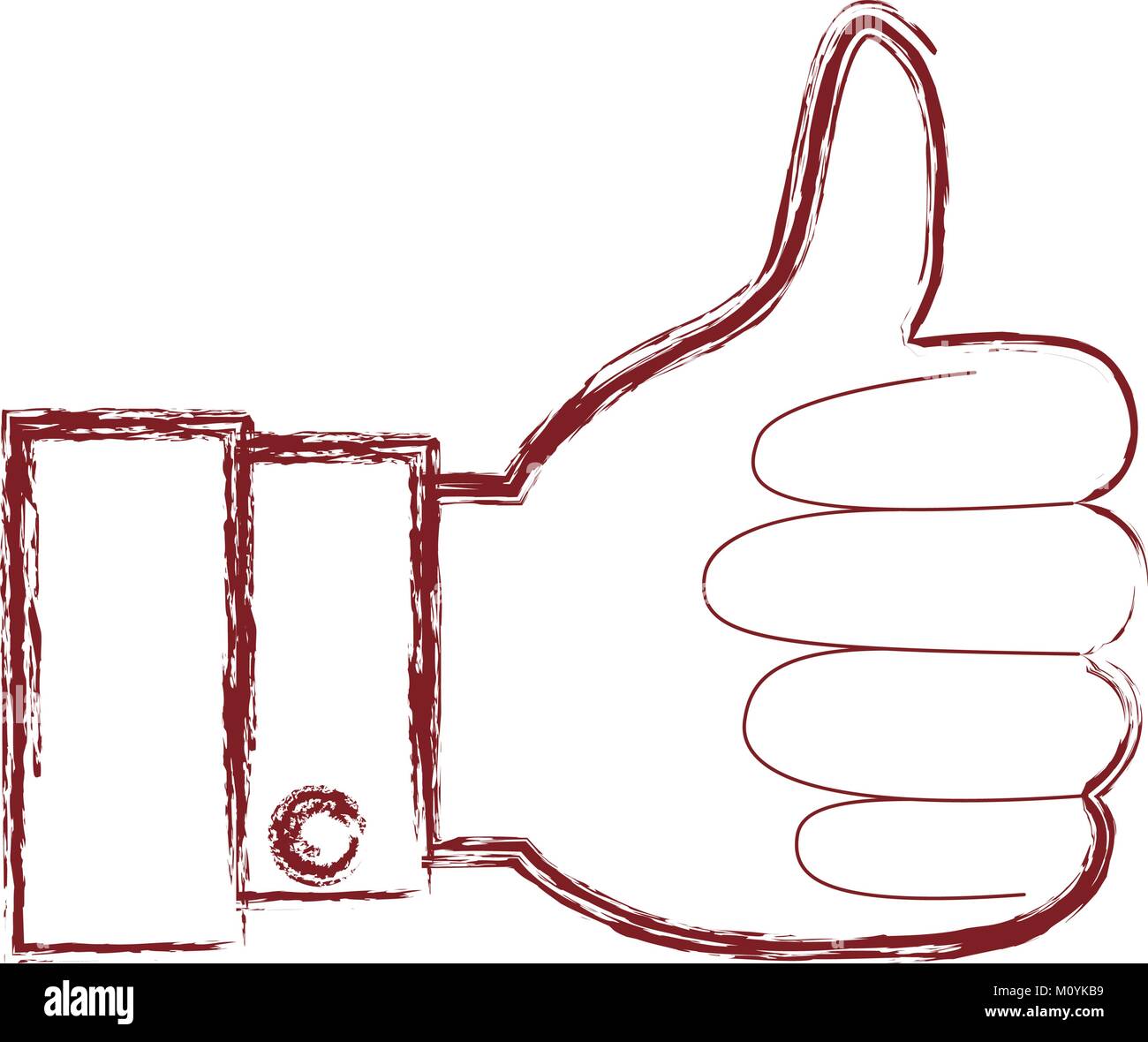 Nice! sign in red Stock Vector Images - Alamy