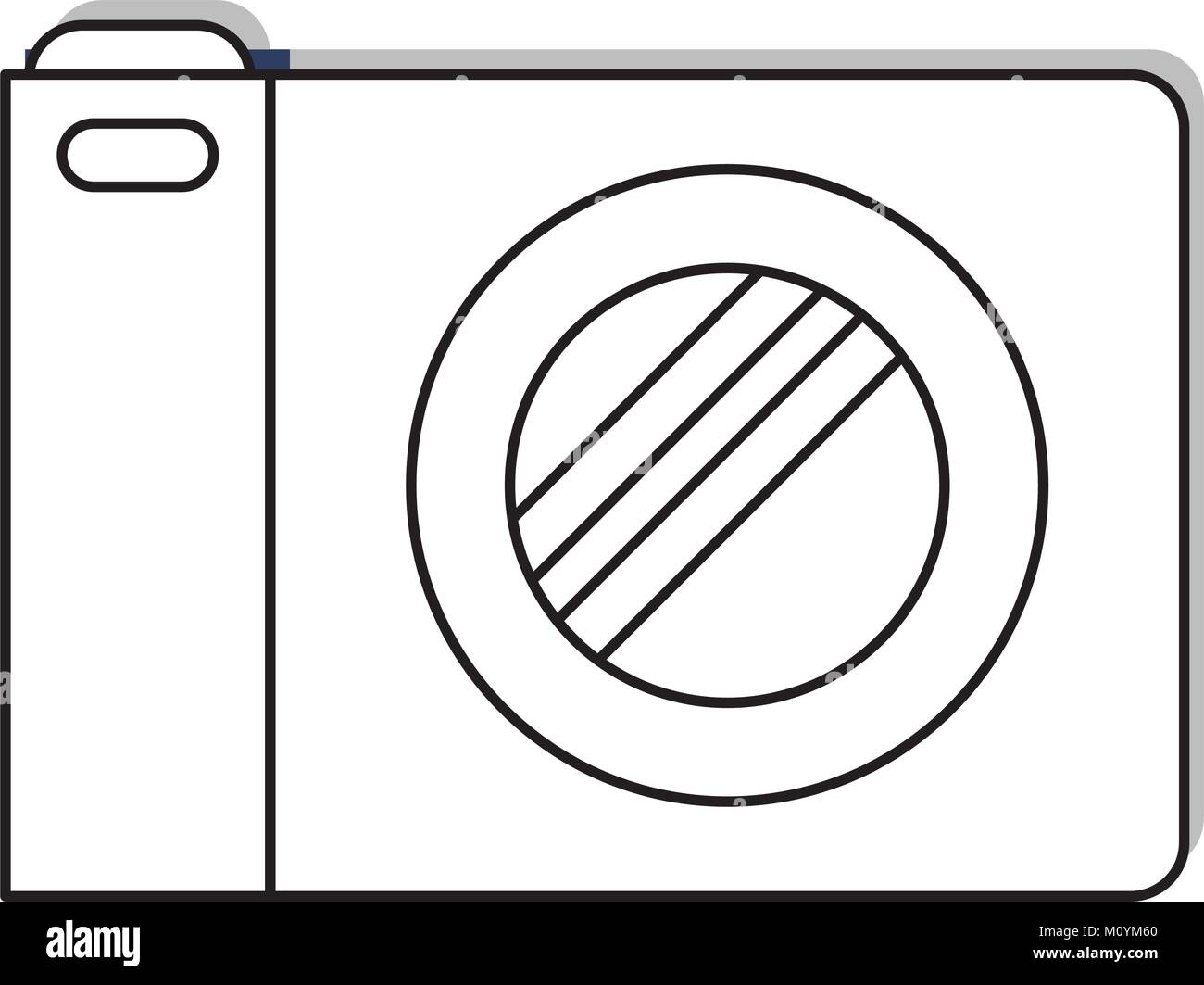 Modern professional camera set in Stock Vector Images - Alamy