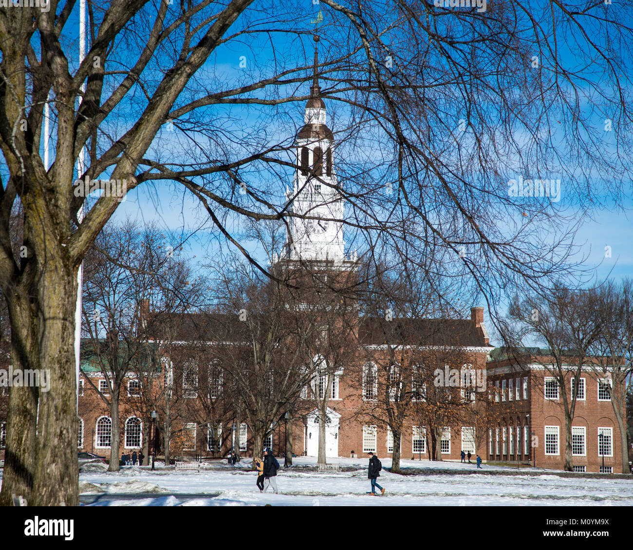 Baker Berry Library on the campus of Dartmouth College Stock Photo - Alamy