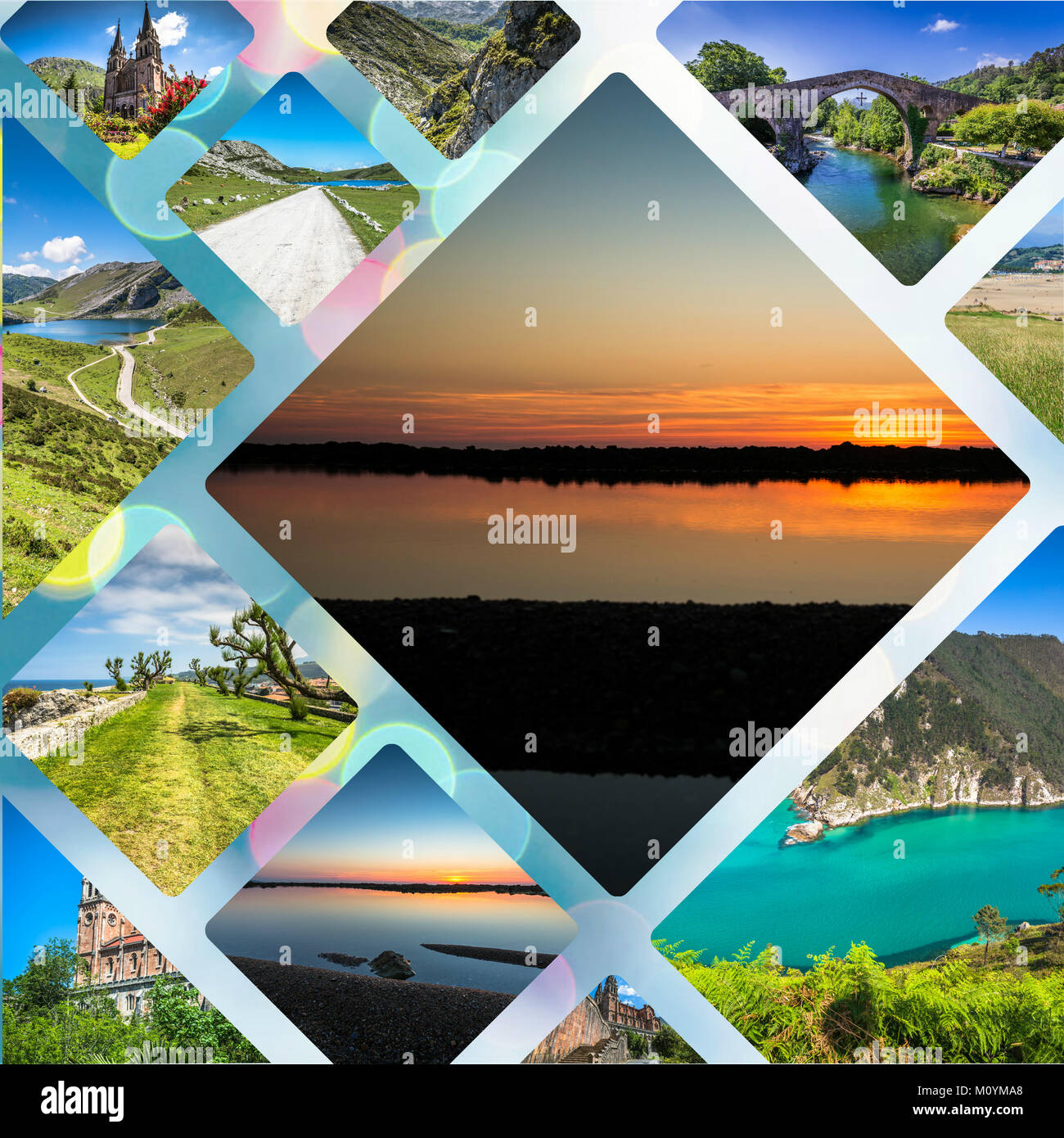 Collage de village hi-res stock photography and images - Alamy