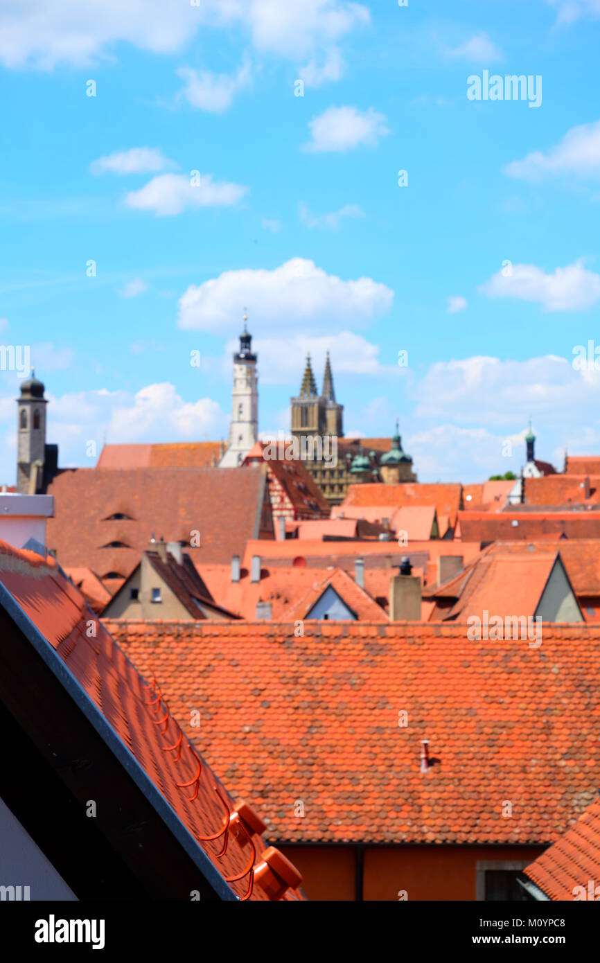 German rooftops hi-res stock photography and images - Alamy