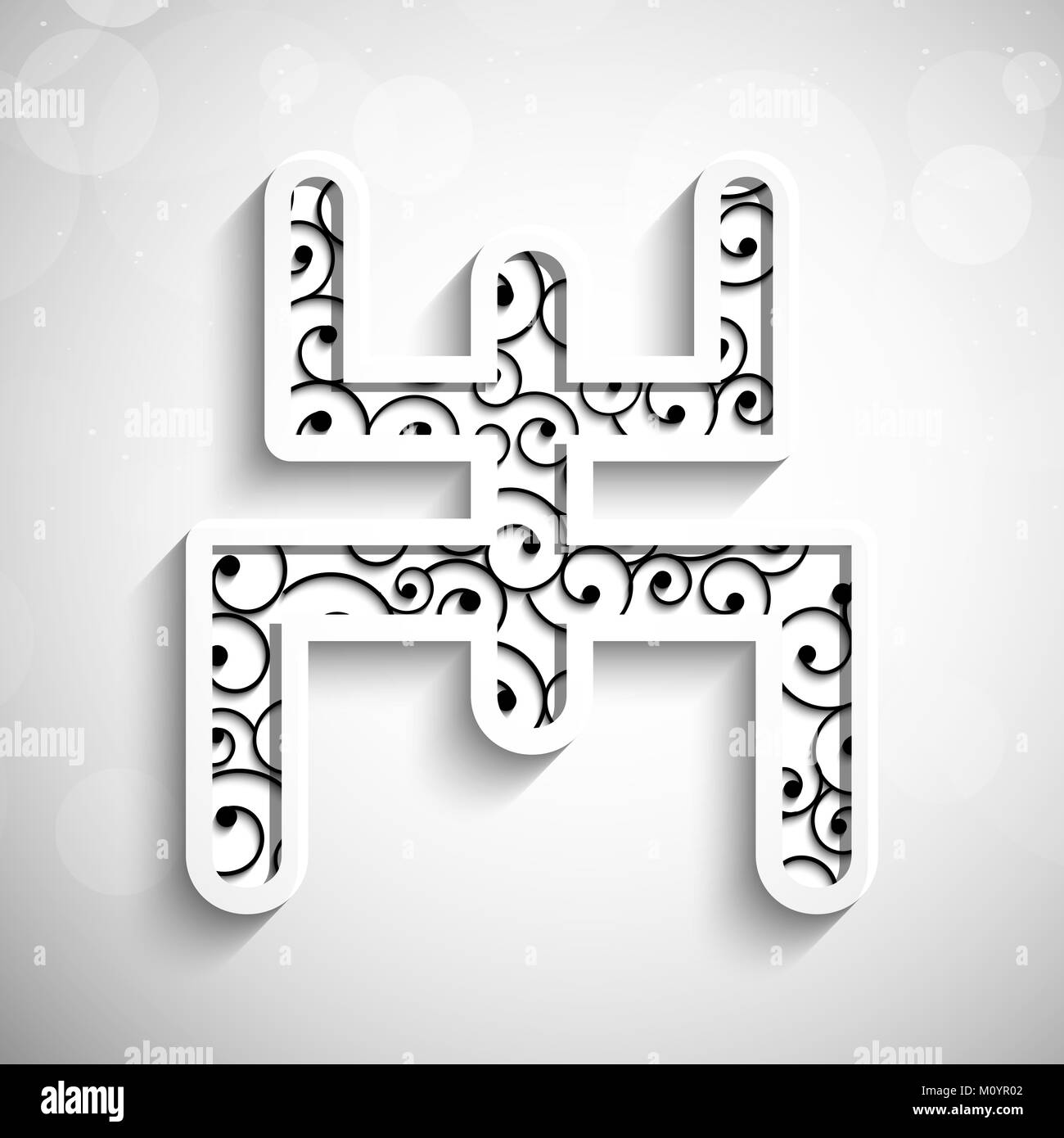 illustration of Indian Bengali New Year Background Stock Photo - Alamy